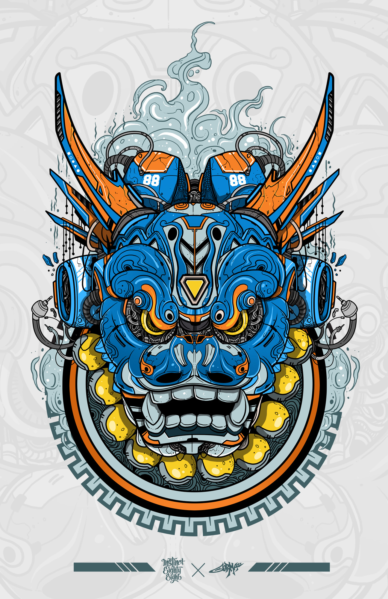 ArtStation - Oni Mech