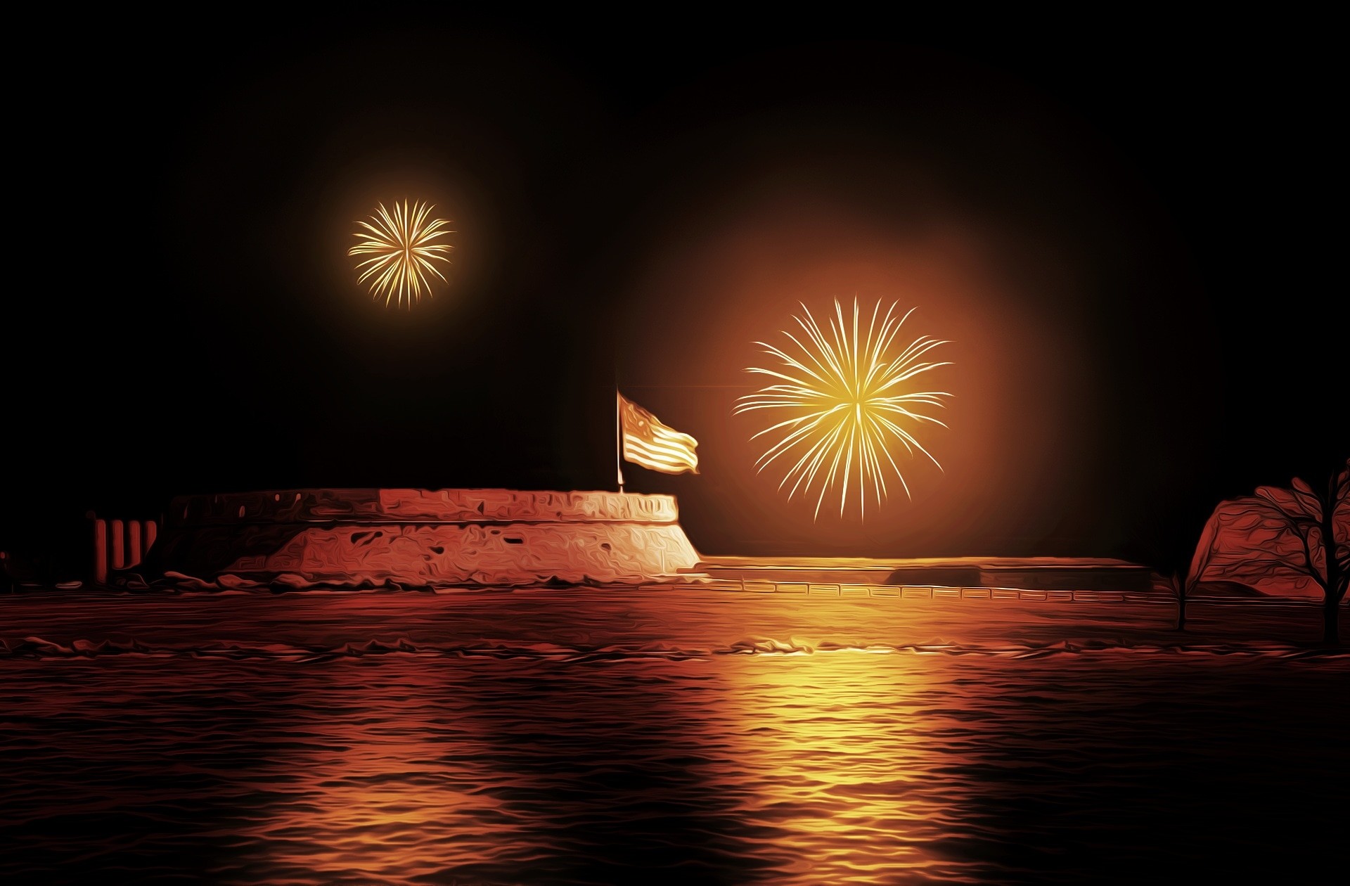 ArtStation - The Star Spangled Banner