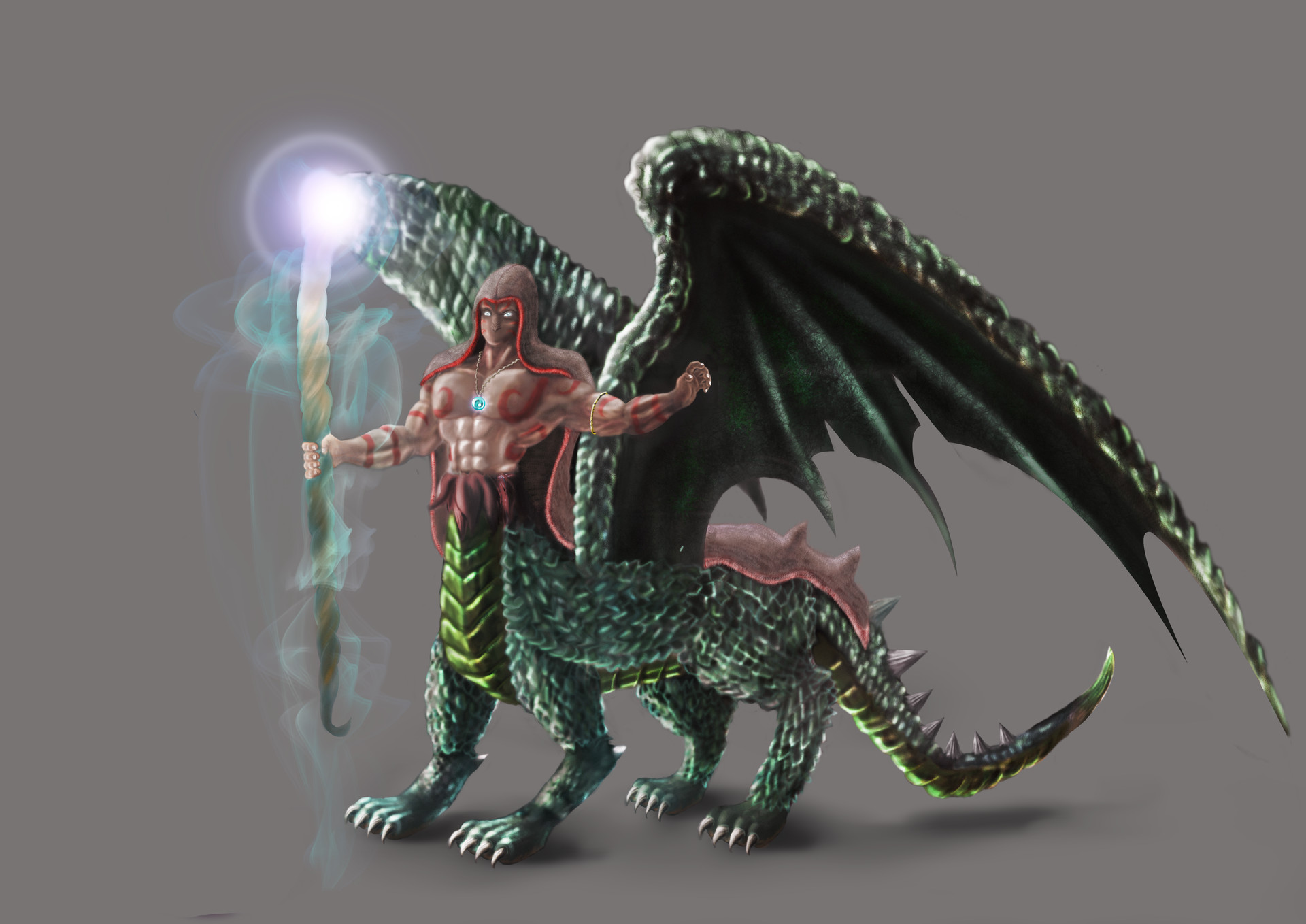 ArtStation - Dragon Magician