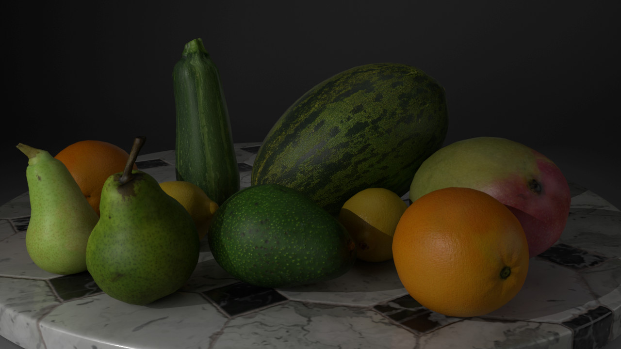 ArtStation - 3D Fruit modelling sculpting