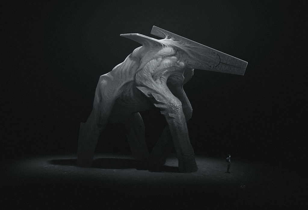 ArtStation - Grey scale beasts