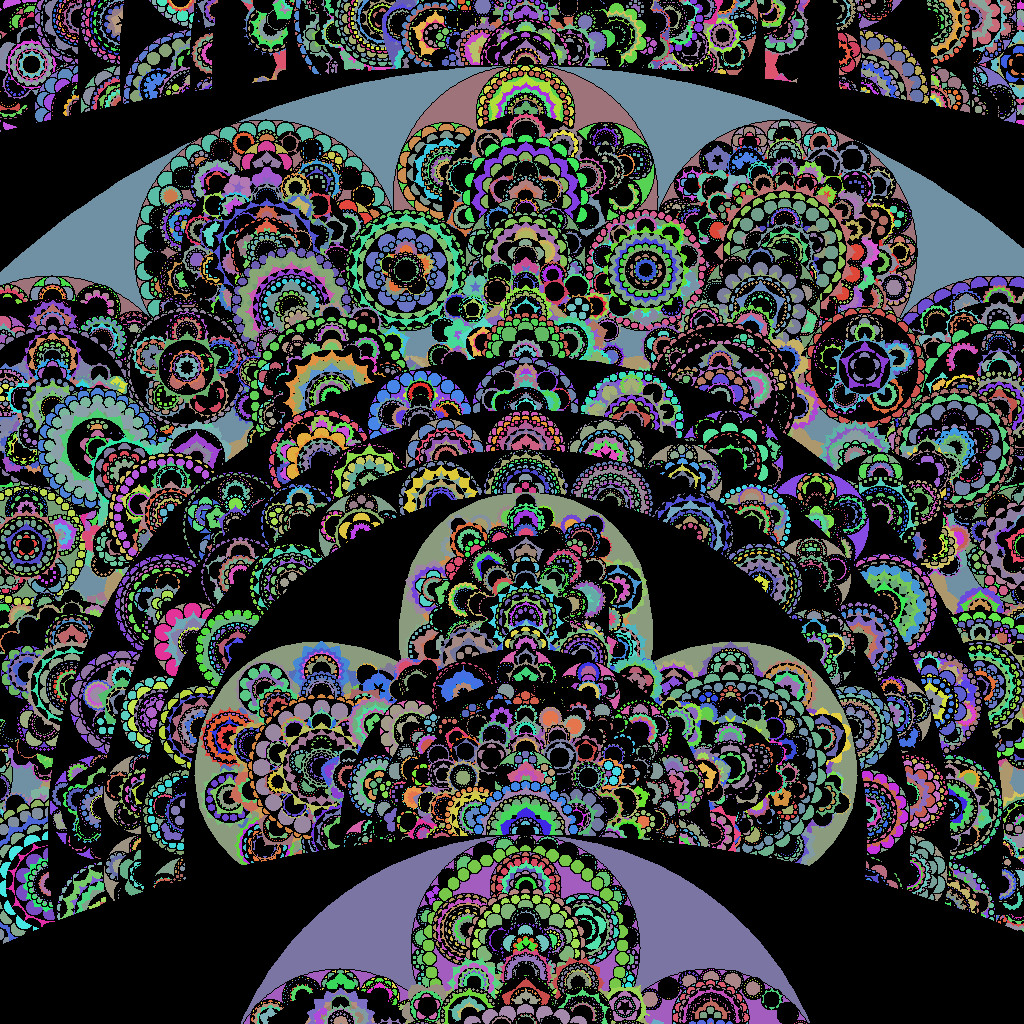 Kenneth Jinks - Flower Mandalas - Procedural art in Python - Fractal ...
