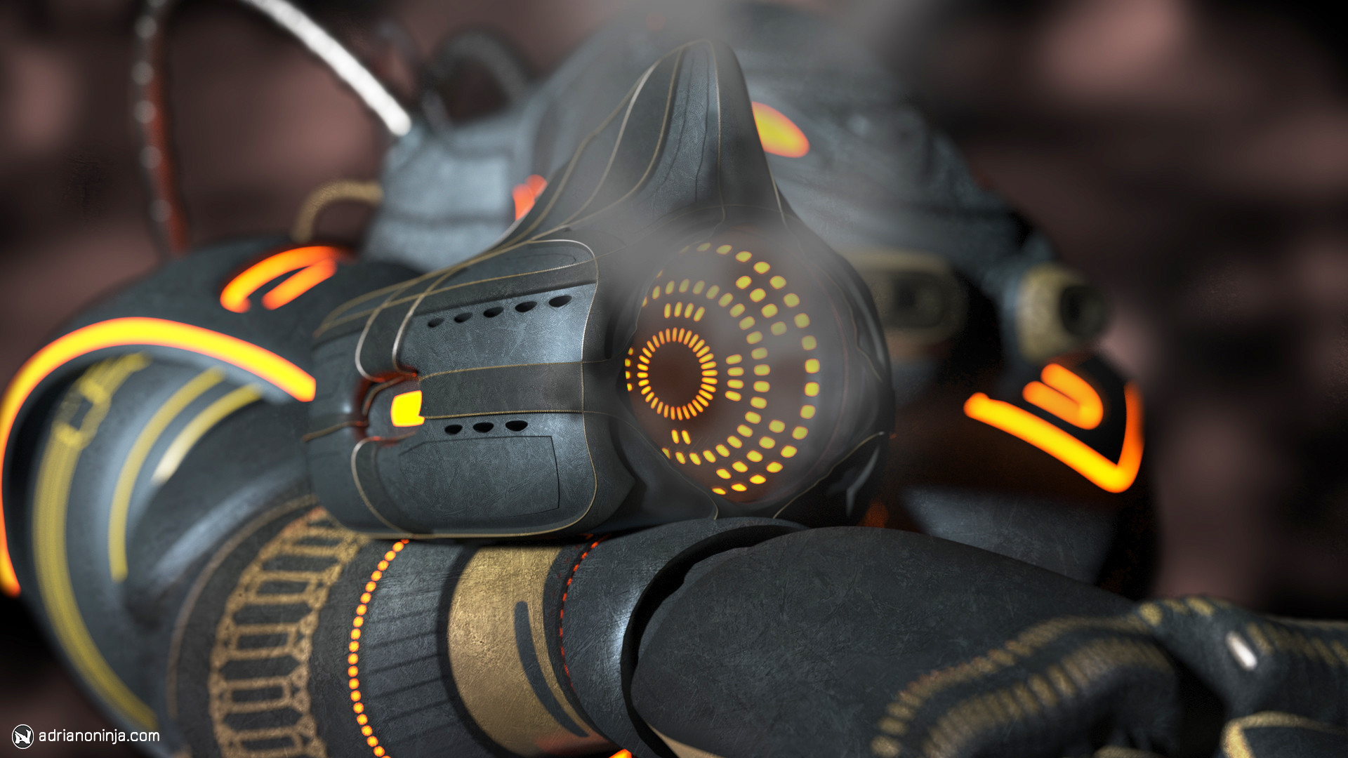 ArtStation - Alien Wrist Weapon/Cinematic view