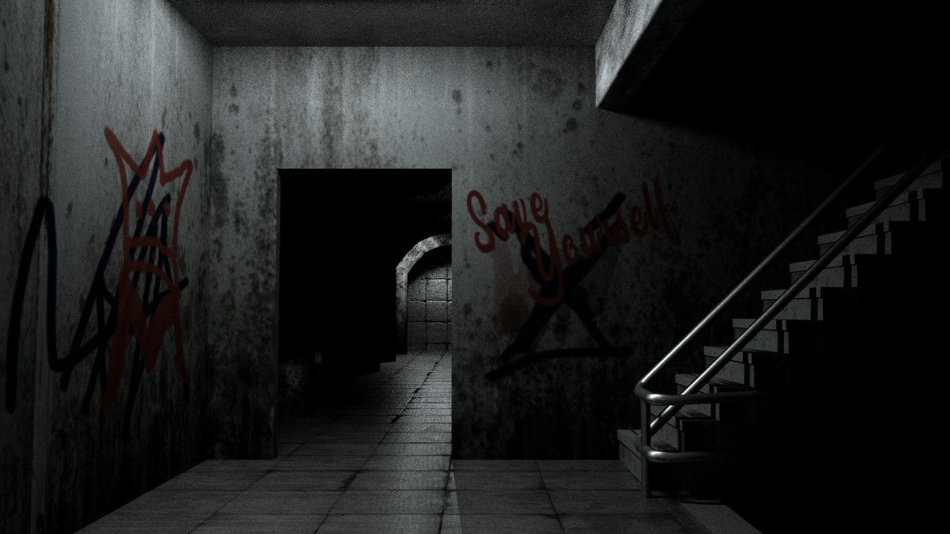 ArtStation - Creepy scene