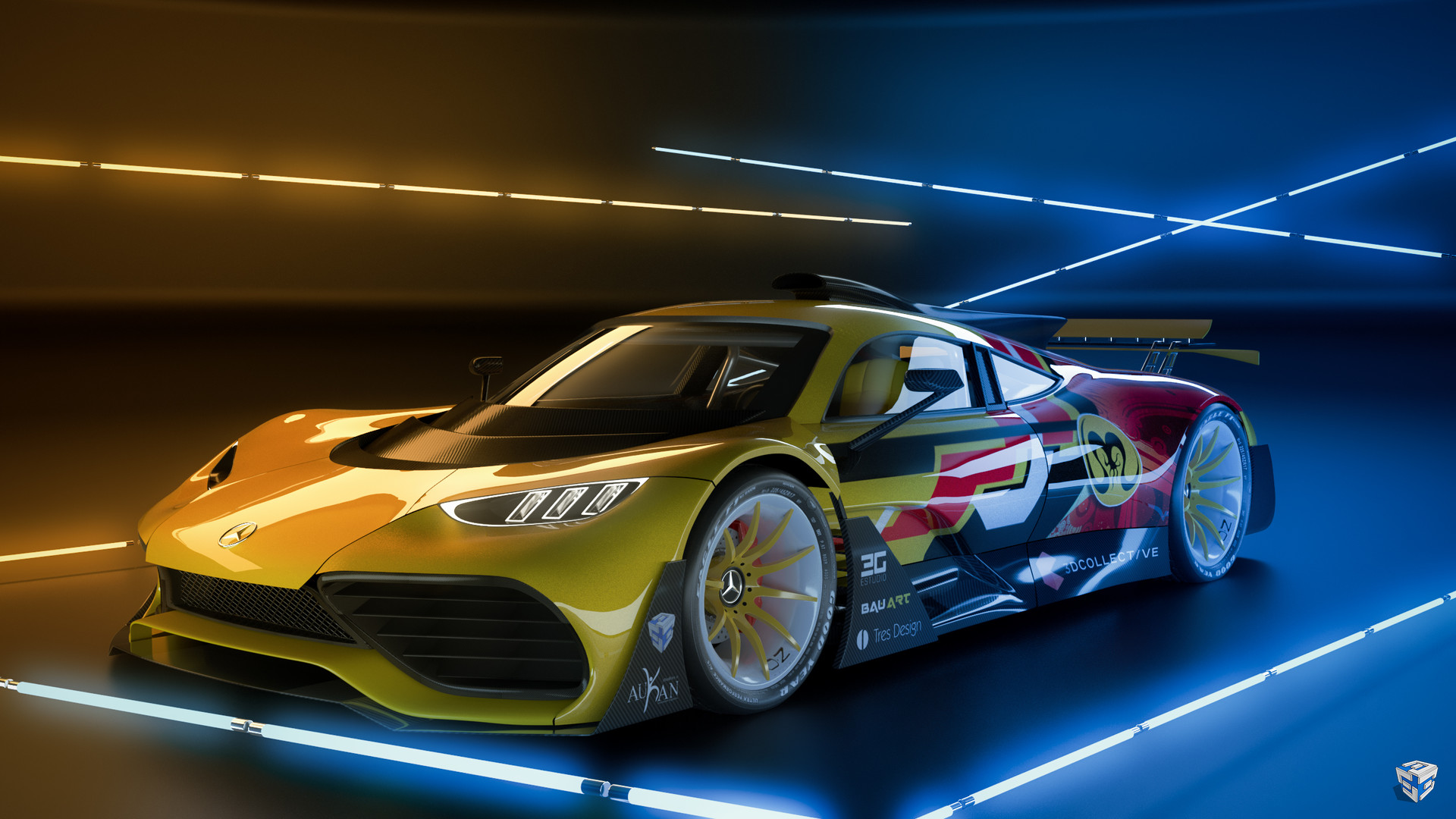 ArtStation - Mercedes Benz P1-ME 600