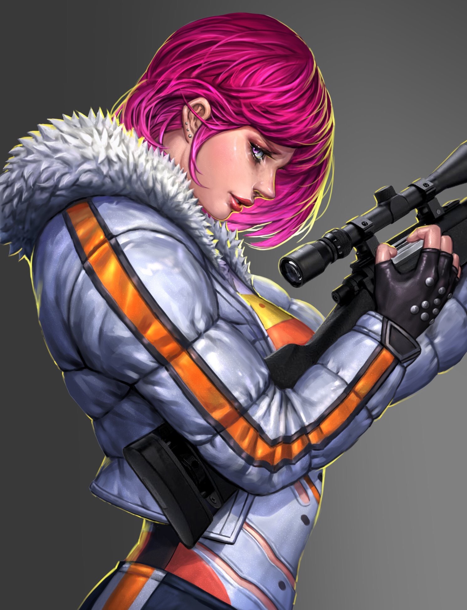 ArtStation - fox sniper