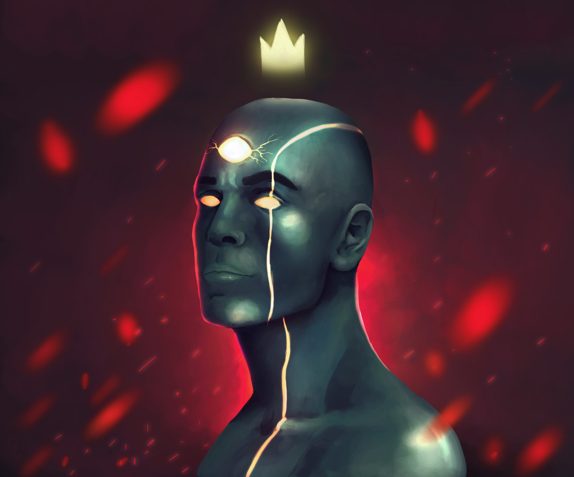 ArtStation - the green God