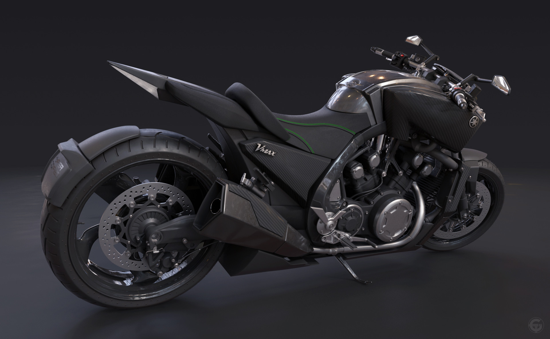 Yamaha Vmax Hyper Modified Lazareth