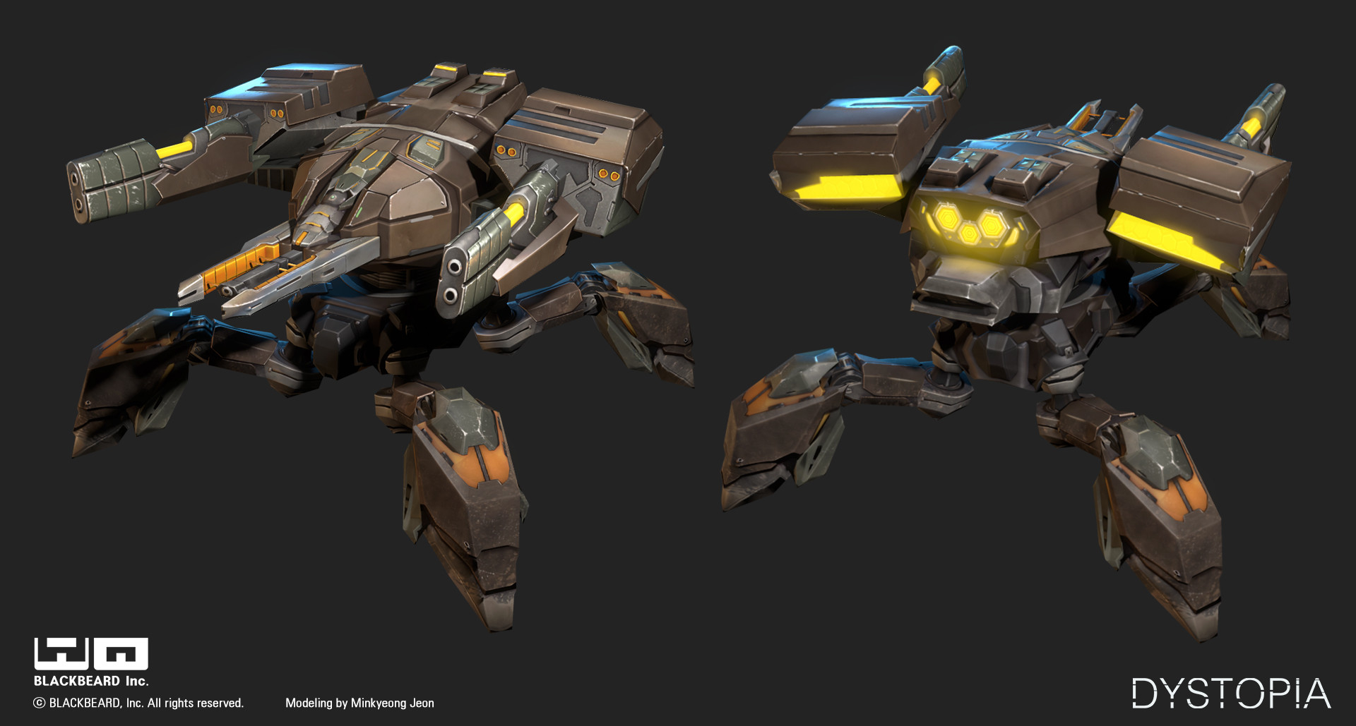 ArtStation - Dystopia_Robot of Desert
