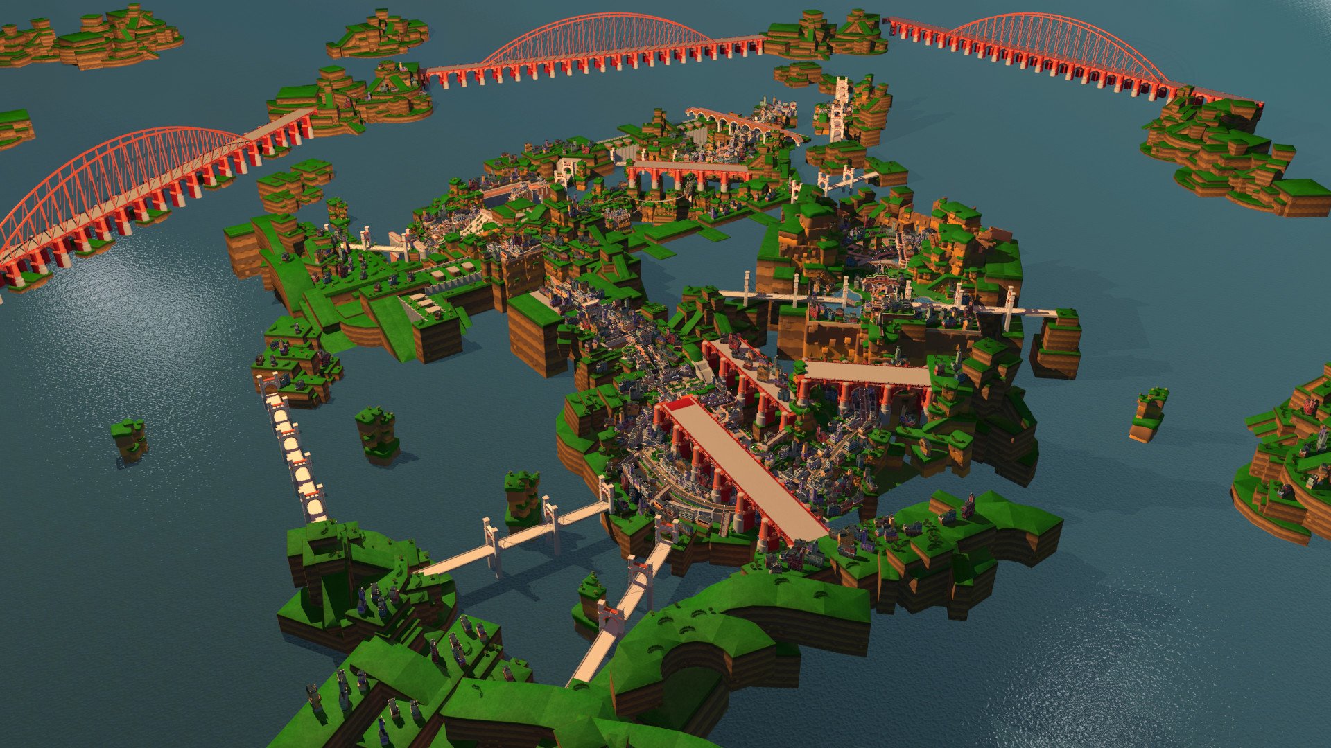 ArtStation - Sunset heights level design recreation