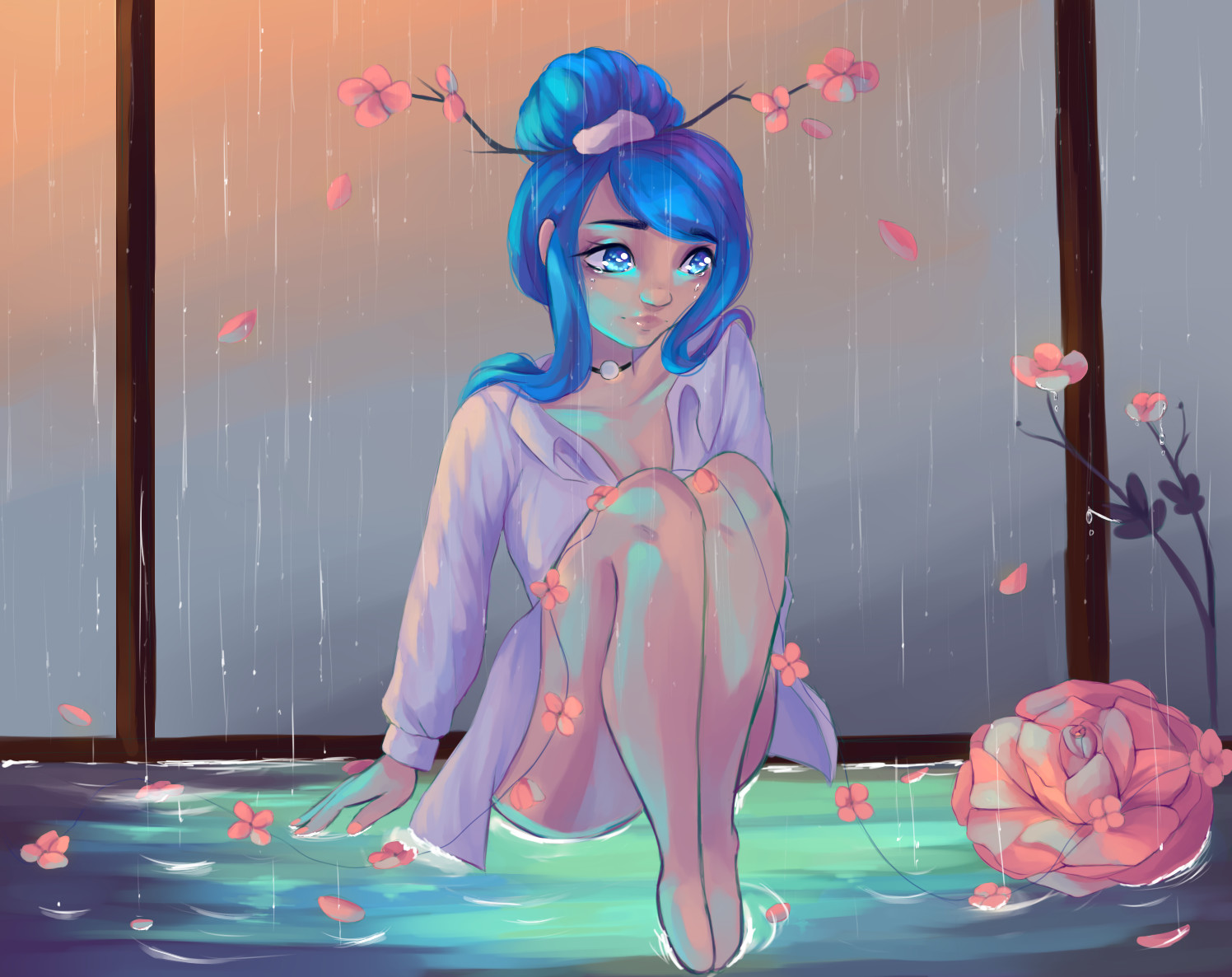 ArtStation - Raindrops