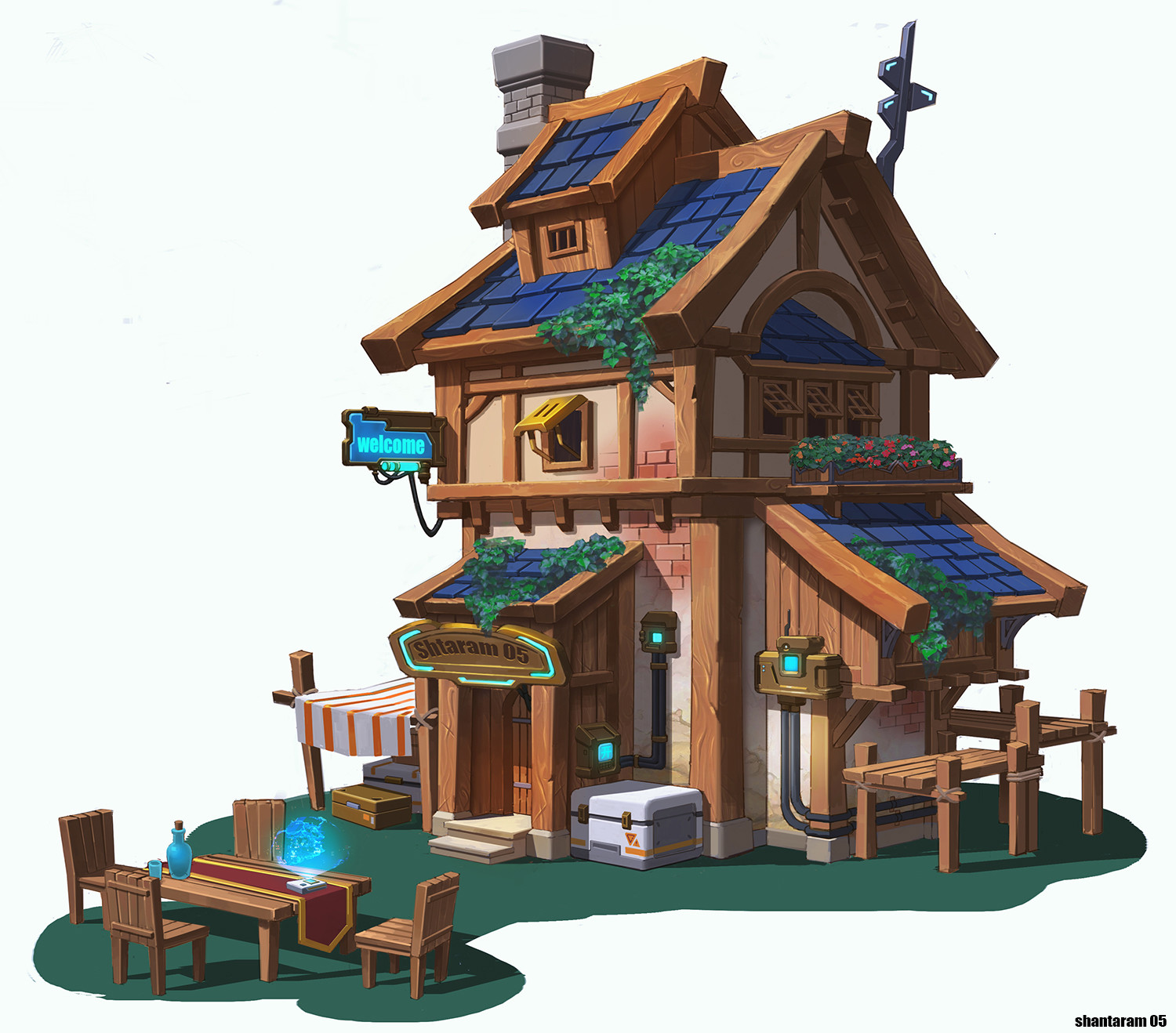 ArtStation - the house