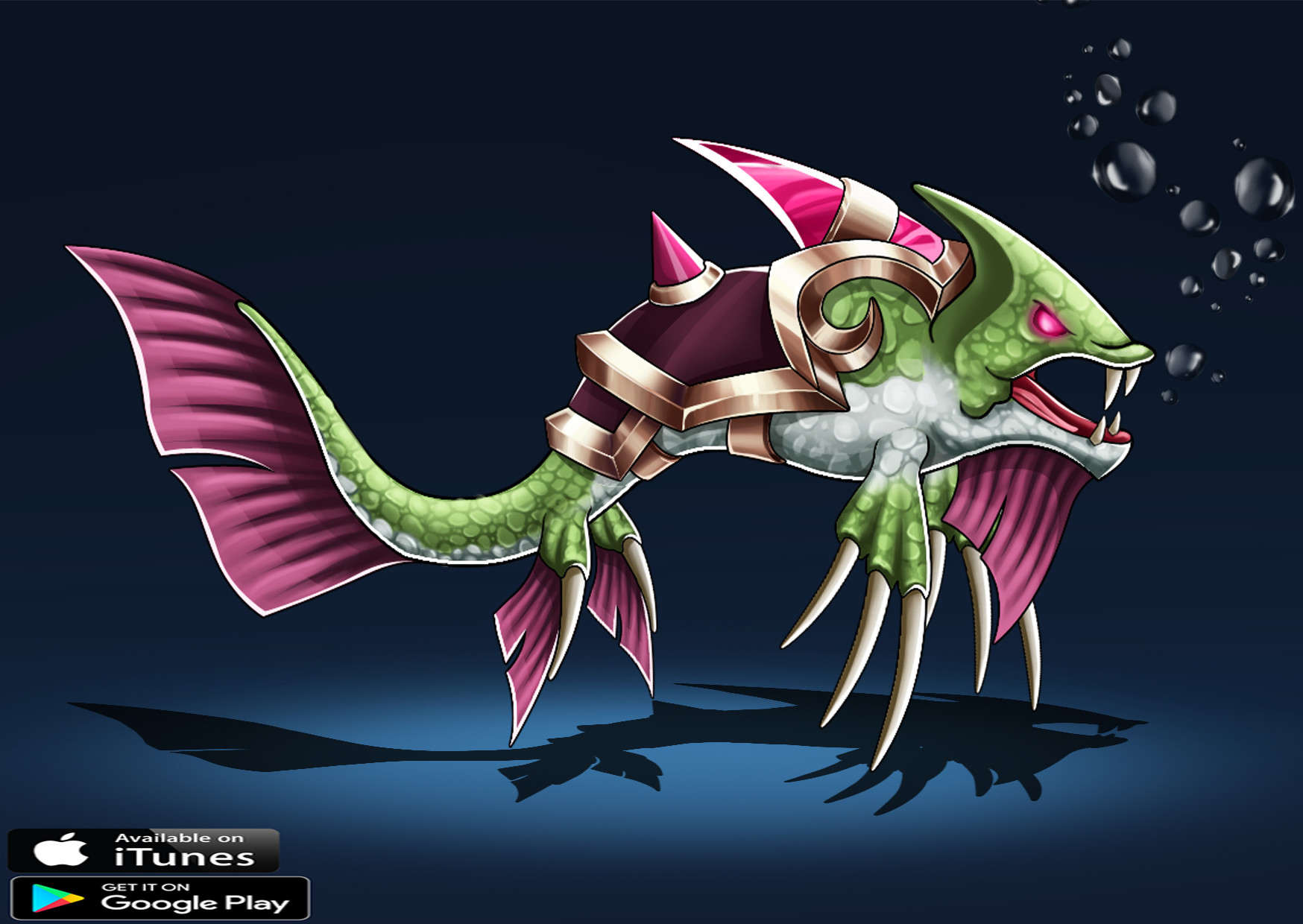 ArtStation - Fish dragon