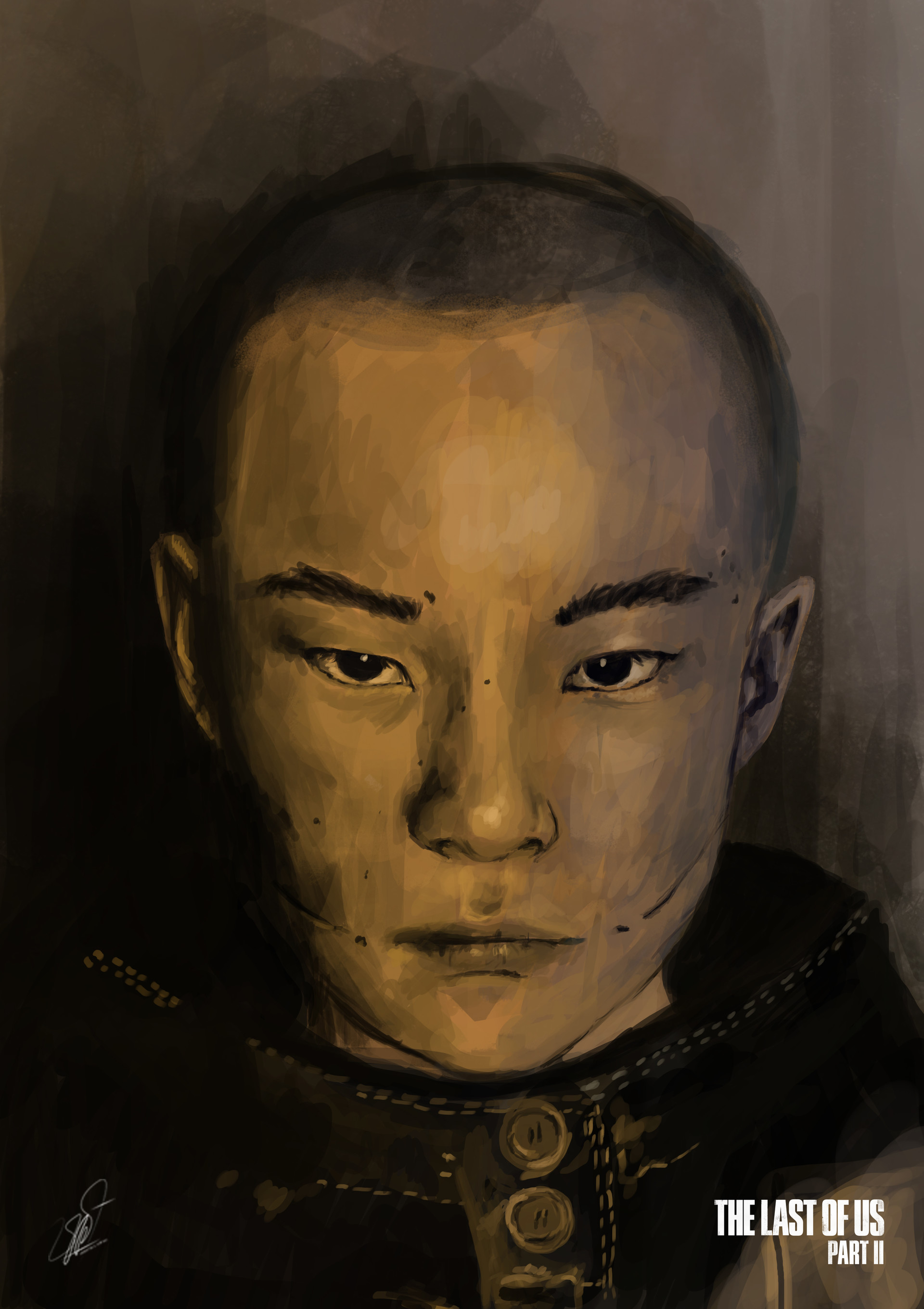 ArtStation - Lev Portrait (The Last of Us Part 2 Fanart)