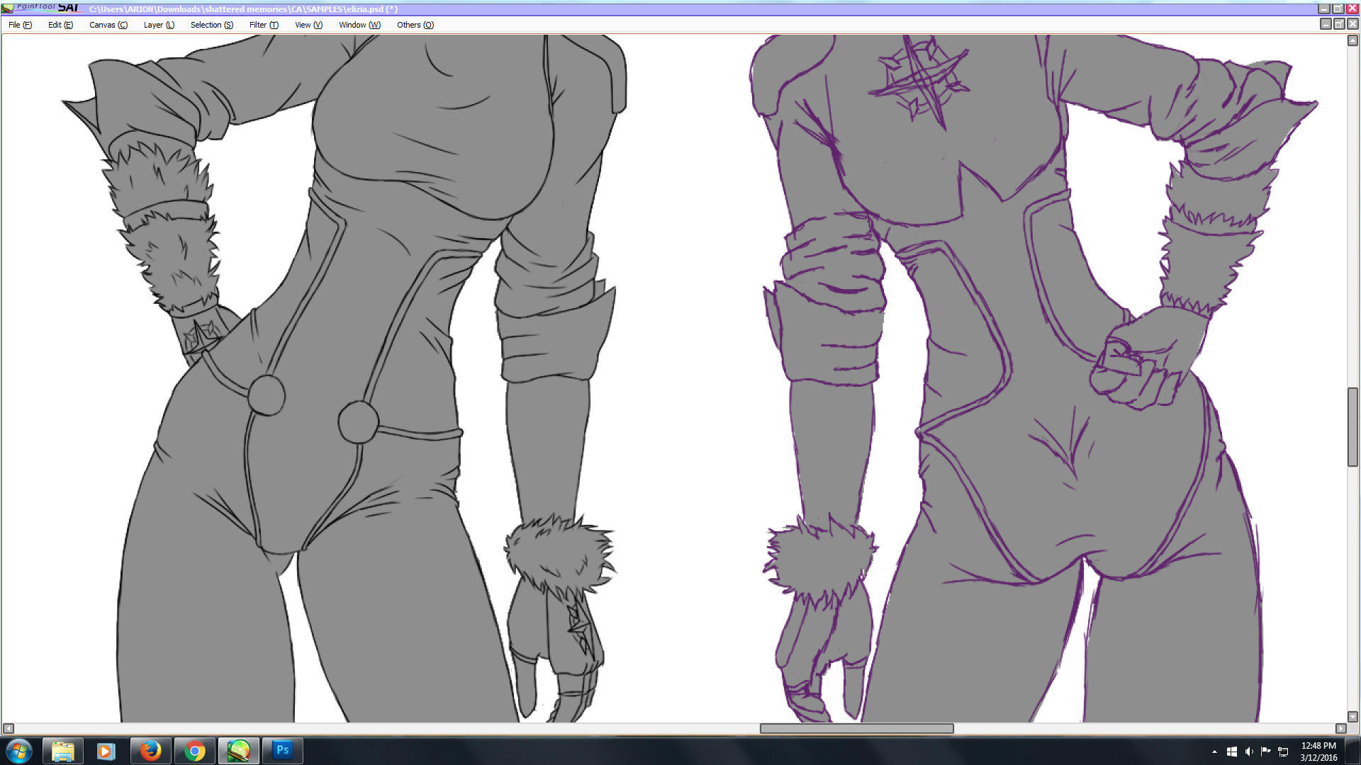 Arion Floyd Herrera - Elizia Xenovia - Character Concept