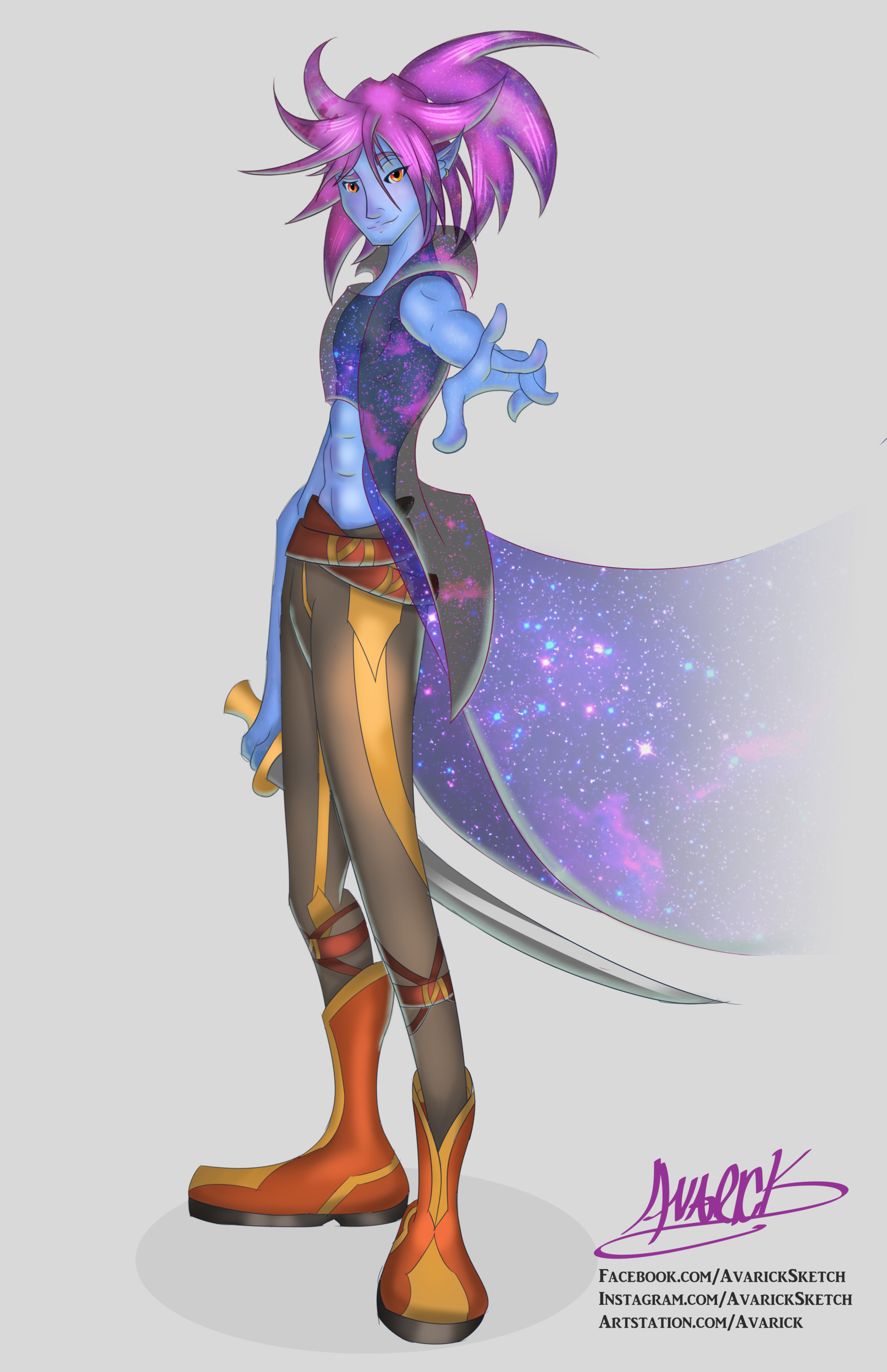 ArtStation - Character Design - Orion Starlight