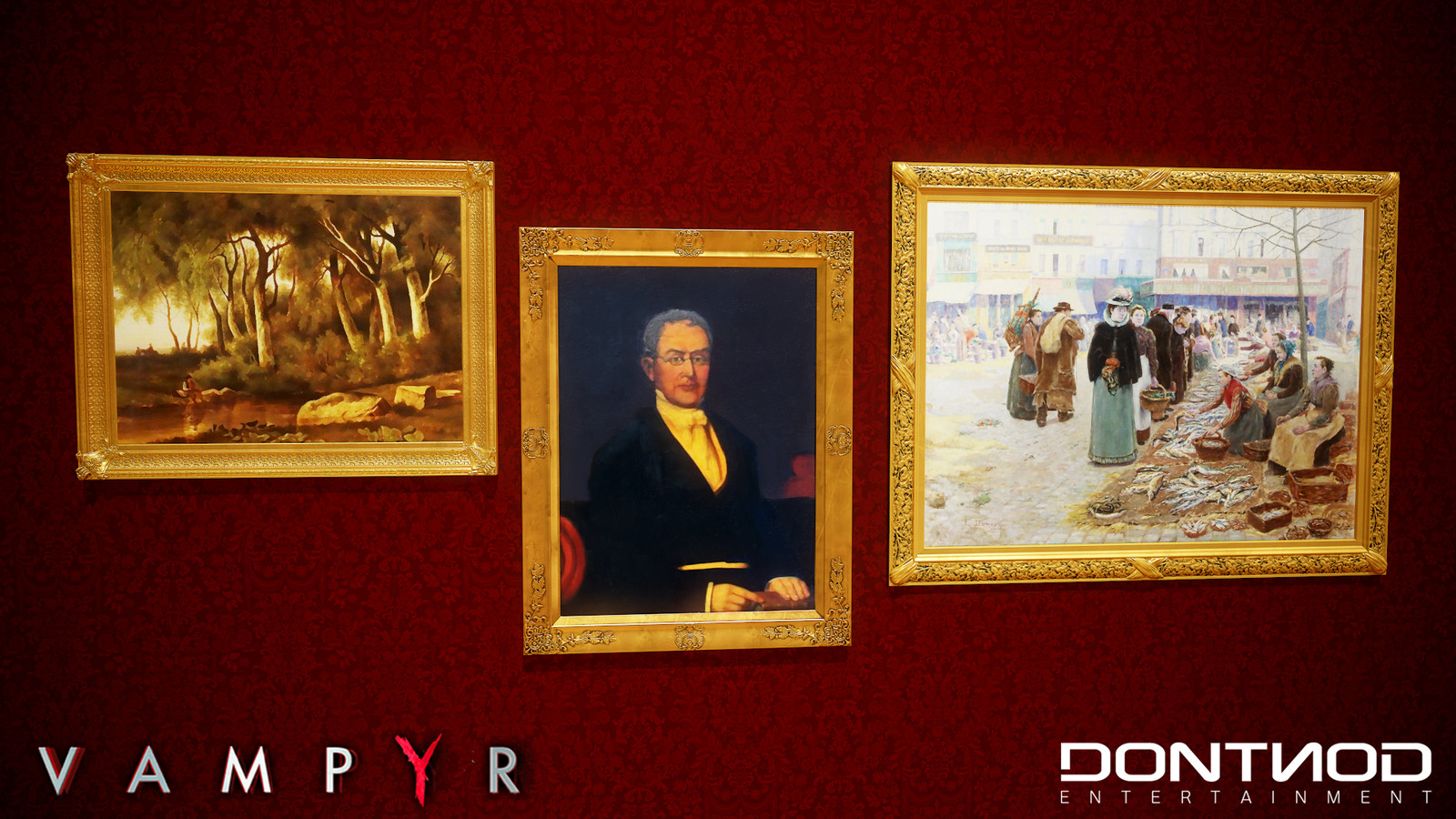 Alexandru Marian Codreanu - Vampyr - Framed Paintings