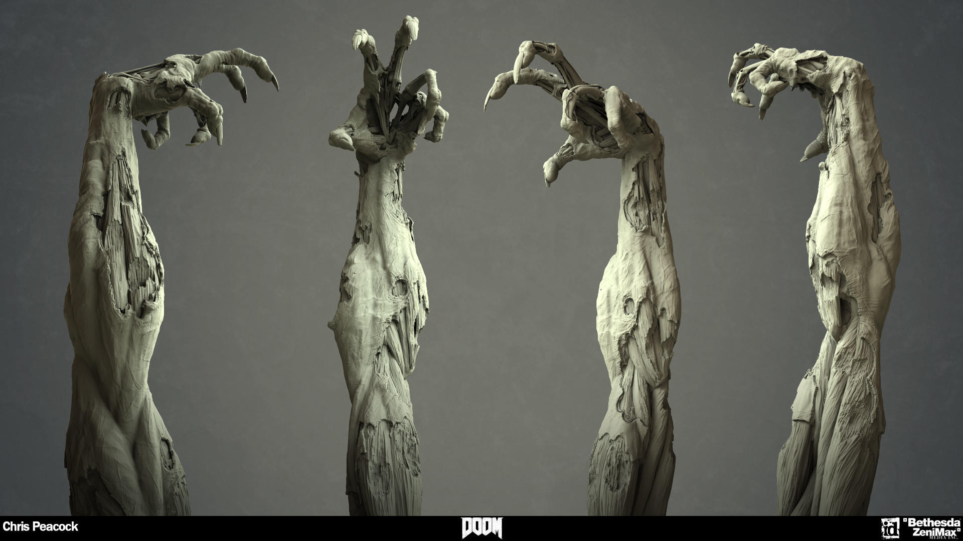 Chris Peacock - DOOM- Rotting Demon Arm