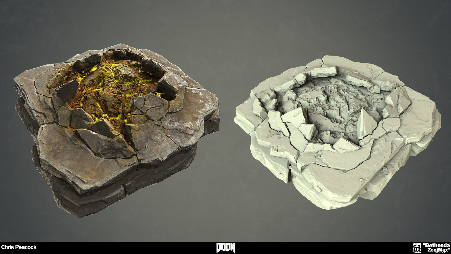 Chris Peacock - DOOM- Hell Assets