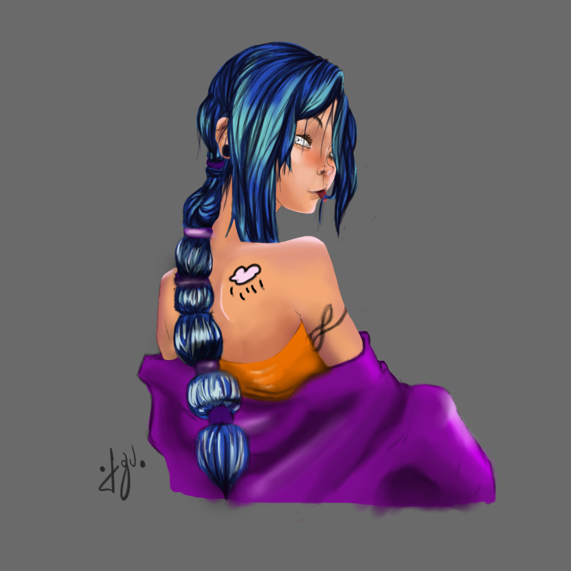 ArtStation - Fast Painting Girl