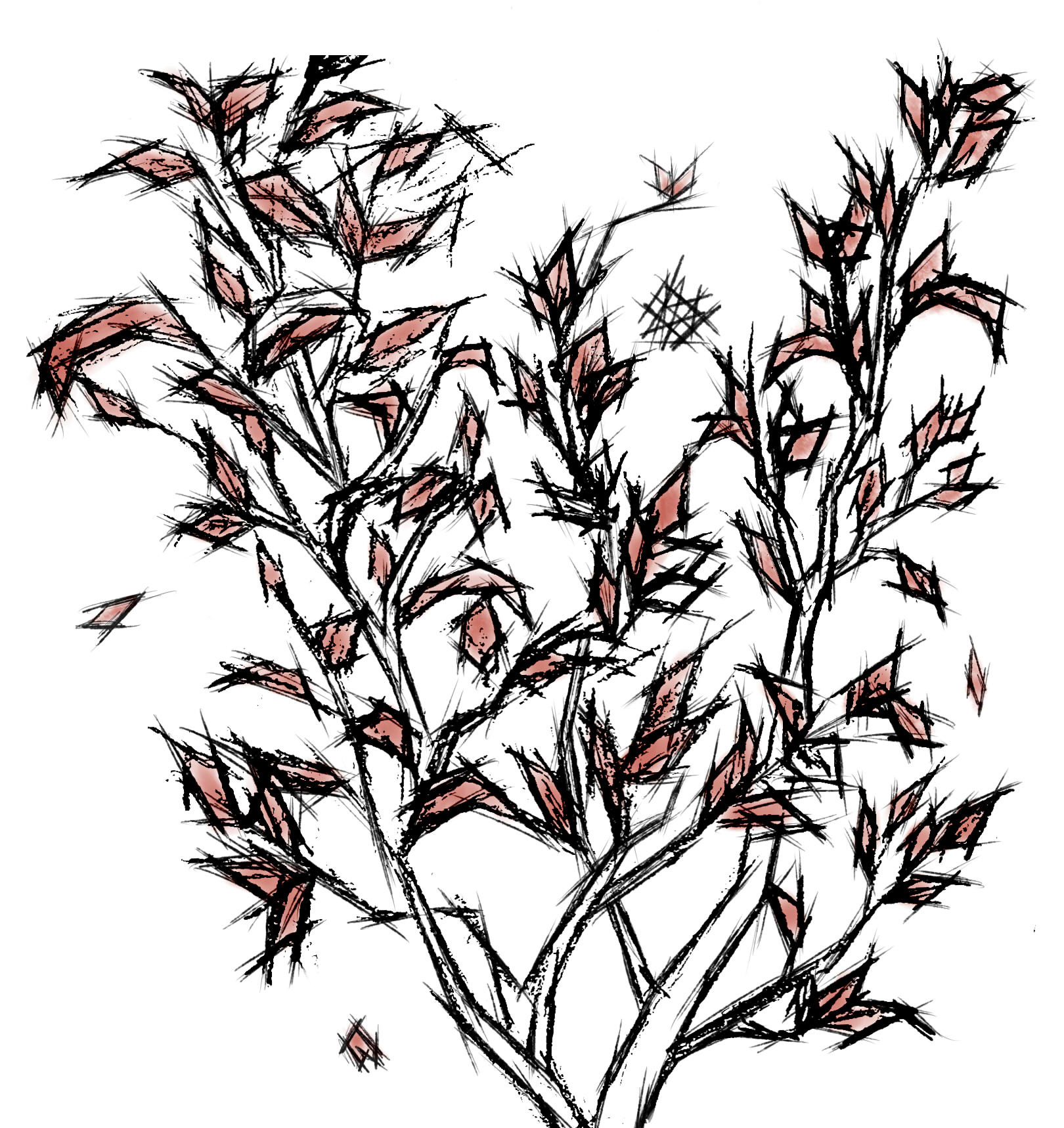 ArtStation - red tree