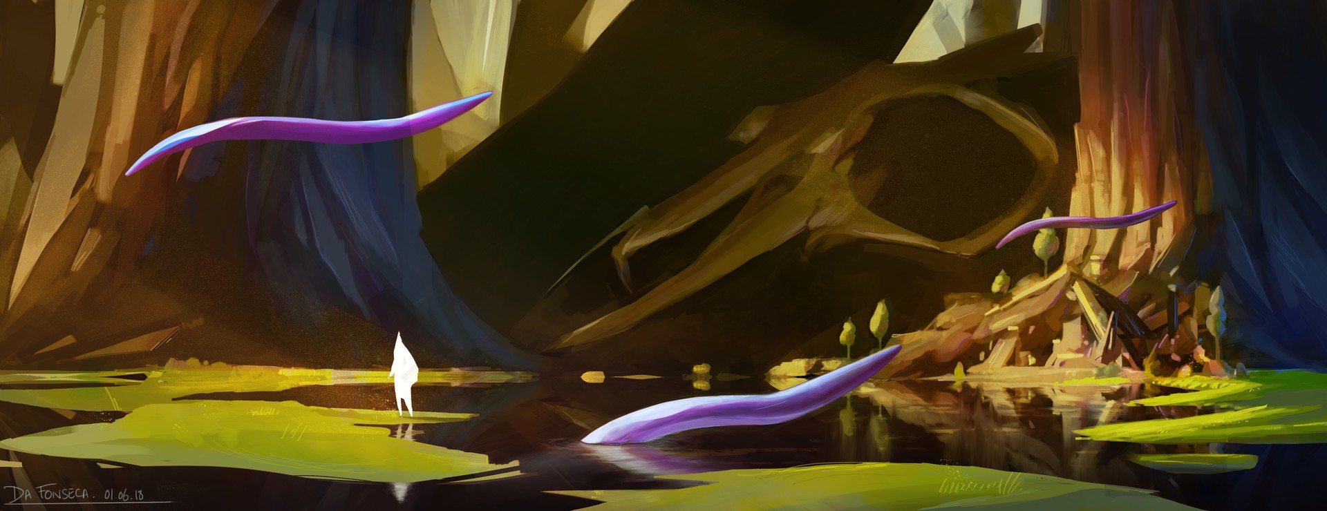 ArtStation - Dragon Skull