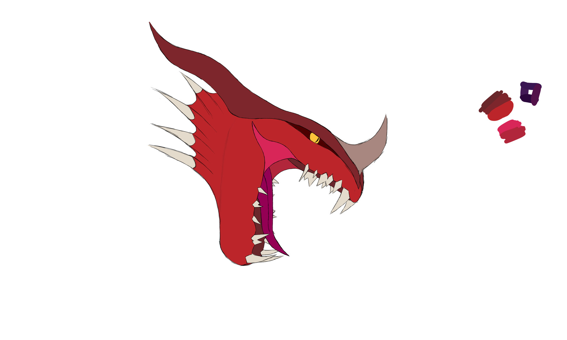 ArtStation - Red Dragon