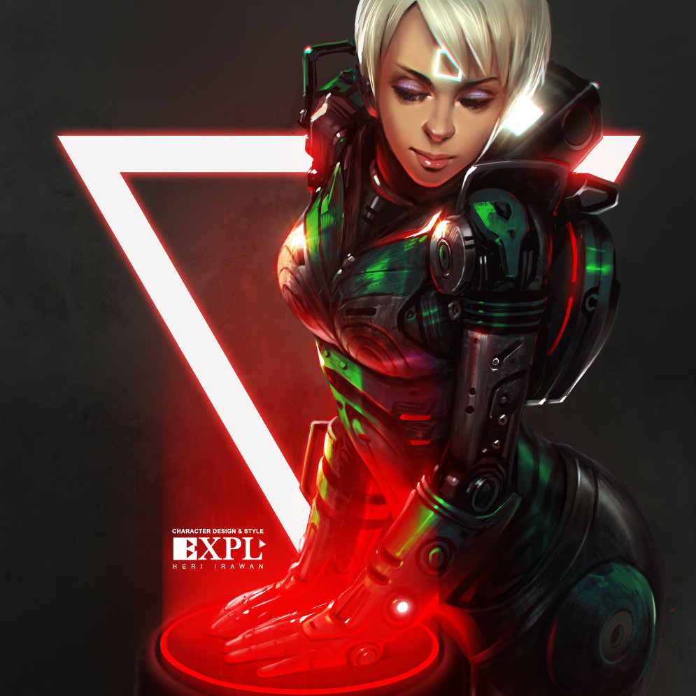 Character Design By Heri Irawan R Cyberbooty