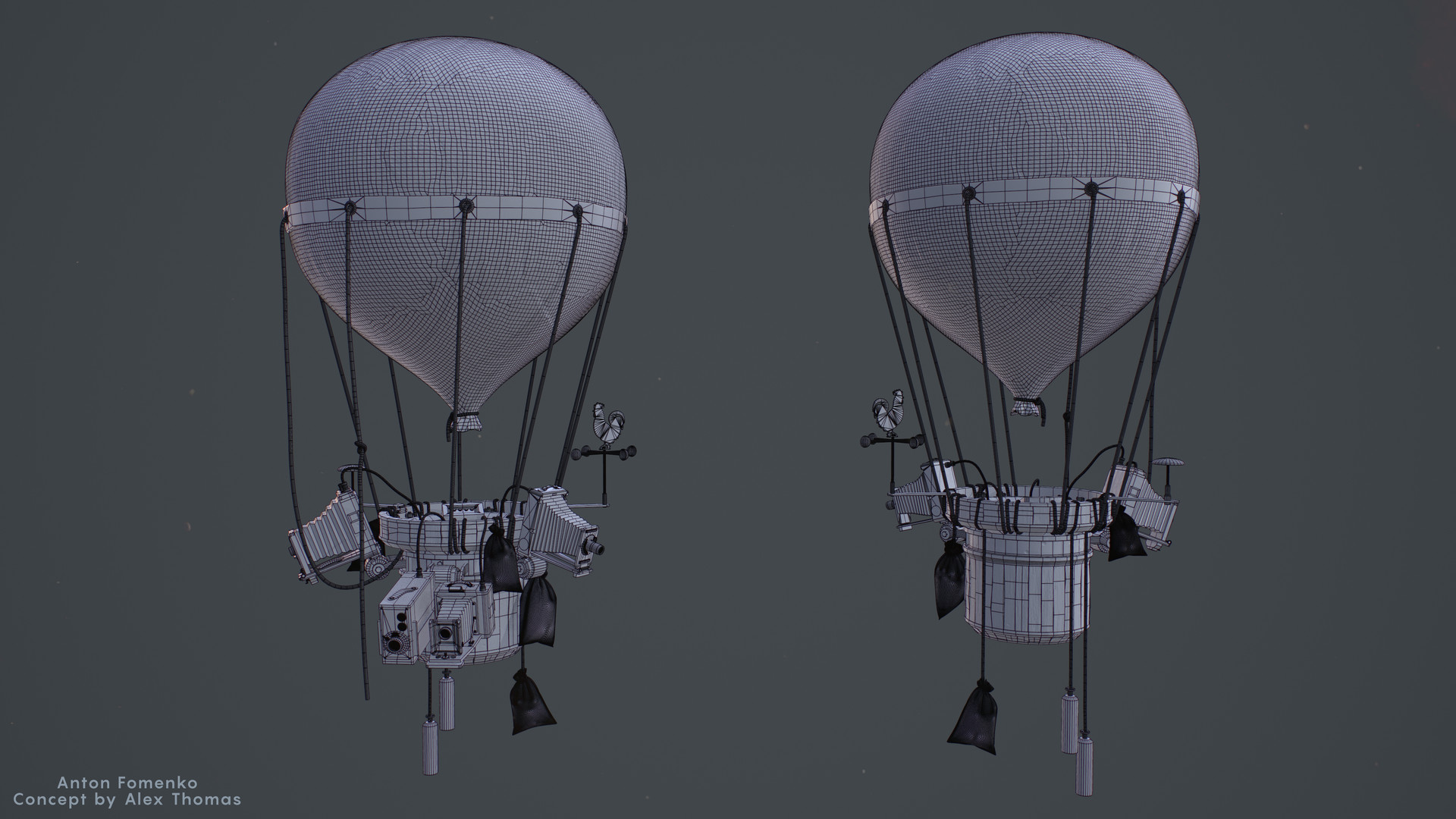Anton Fomenko - Aerial Reconnaissance balloon
