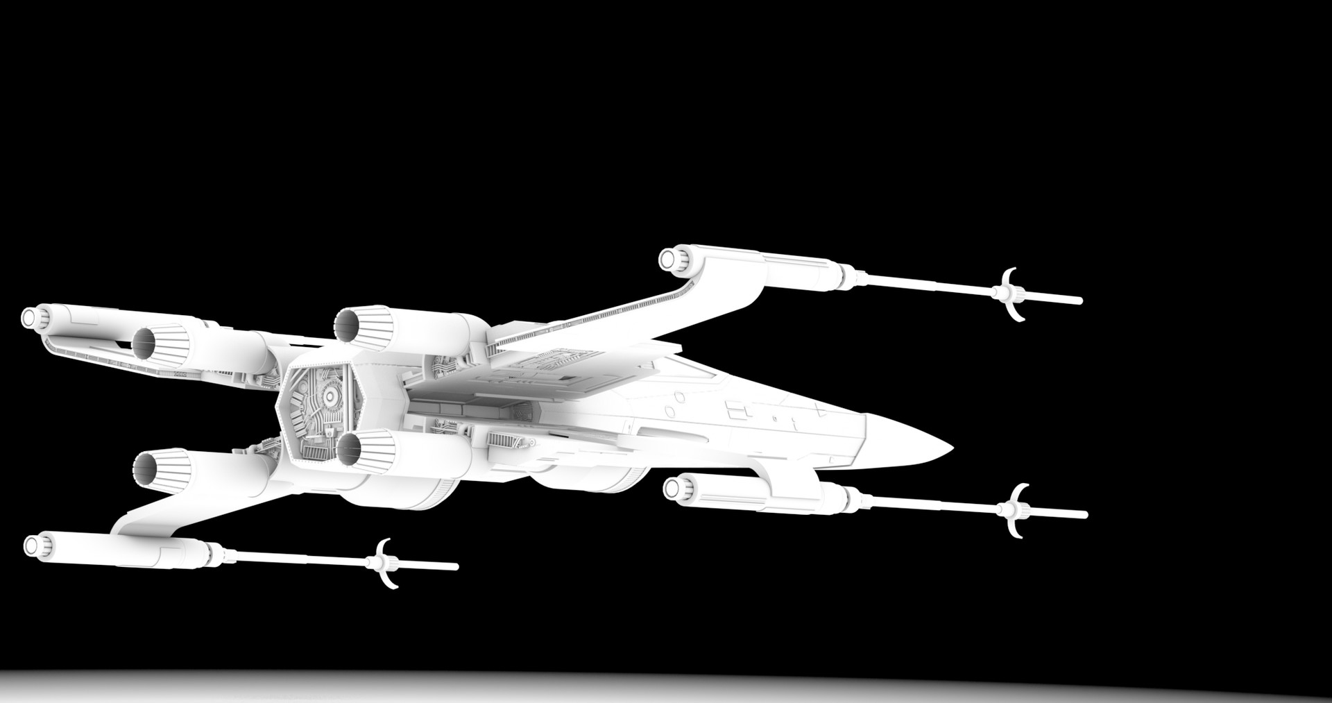 VFX Personal Project: X-Wing Animation by JT Milne — ProUser.Me