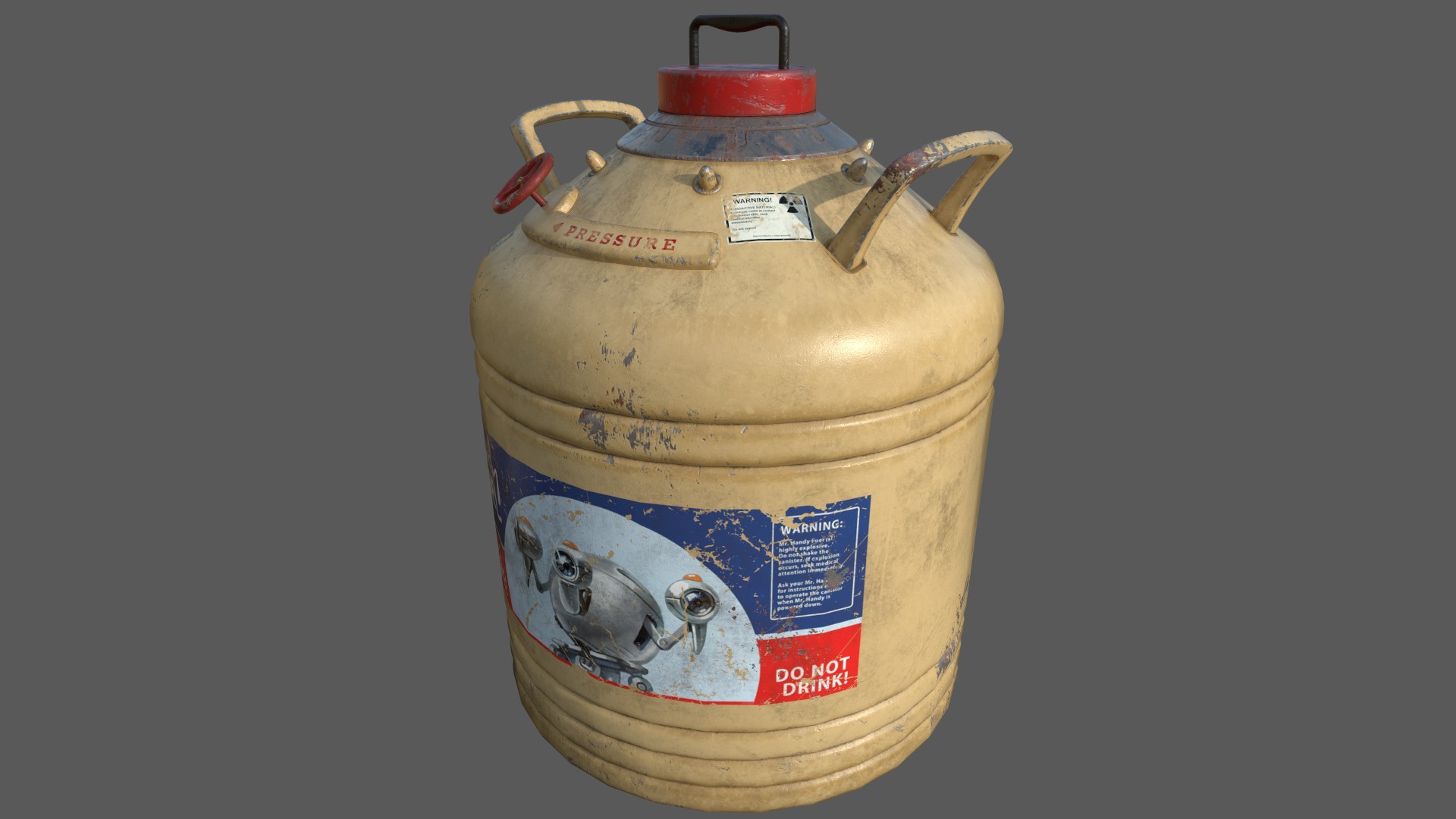 Niall Dalgreen - Mr.Handy Fuel Canister - Fallout 4 Fan Art