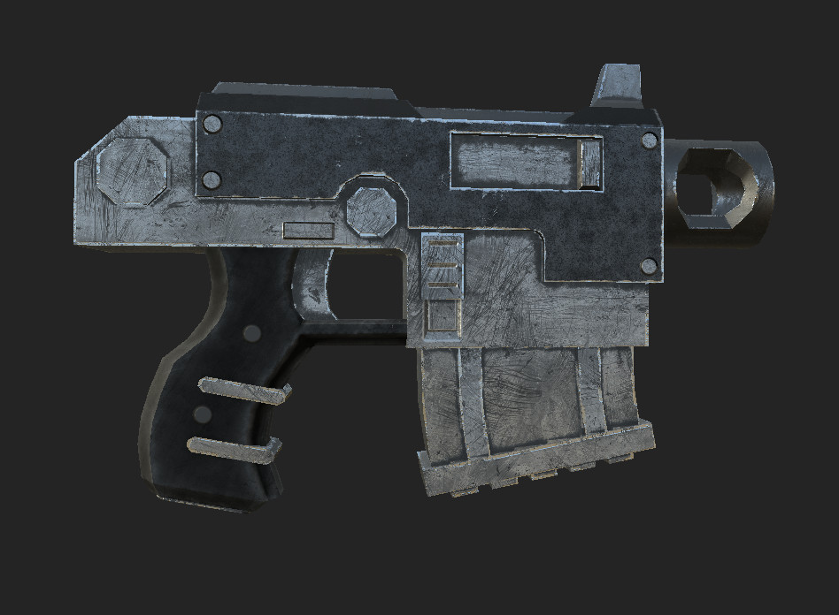 ArtStation - Bolt Pistol