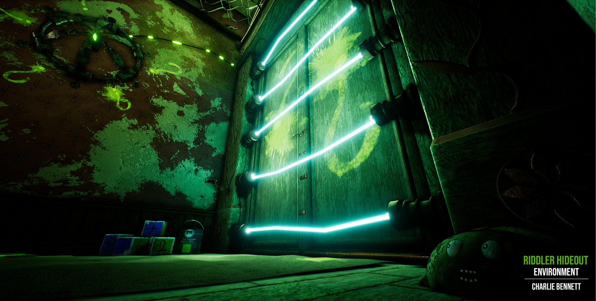 Charlie Bennett - Riddler's Hideout