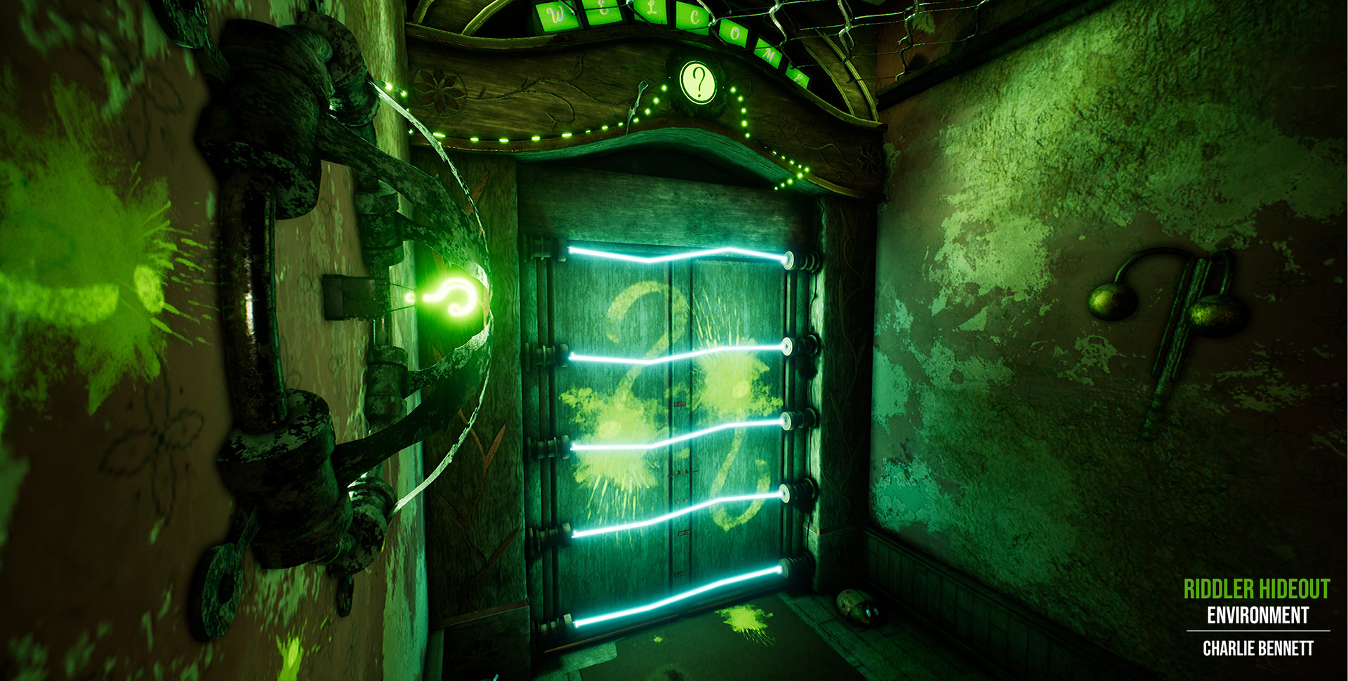 Charlie Bennett - Riddler's Hideout