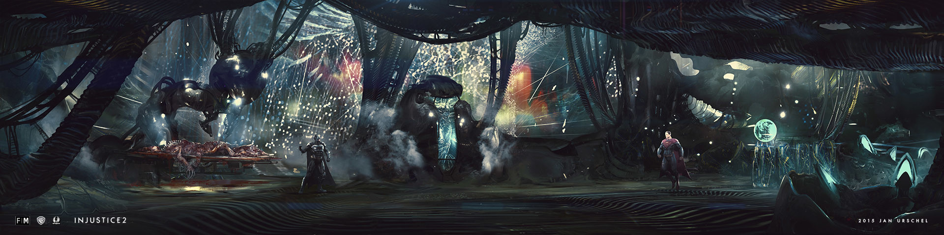 ArtStation - Injustice 2 - brainiac's ship interior