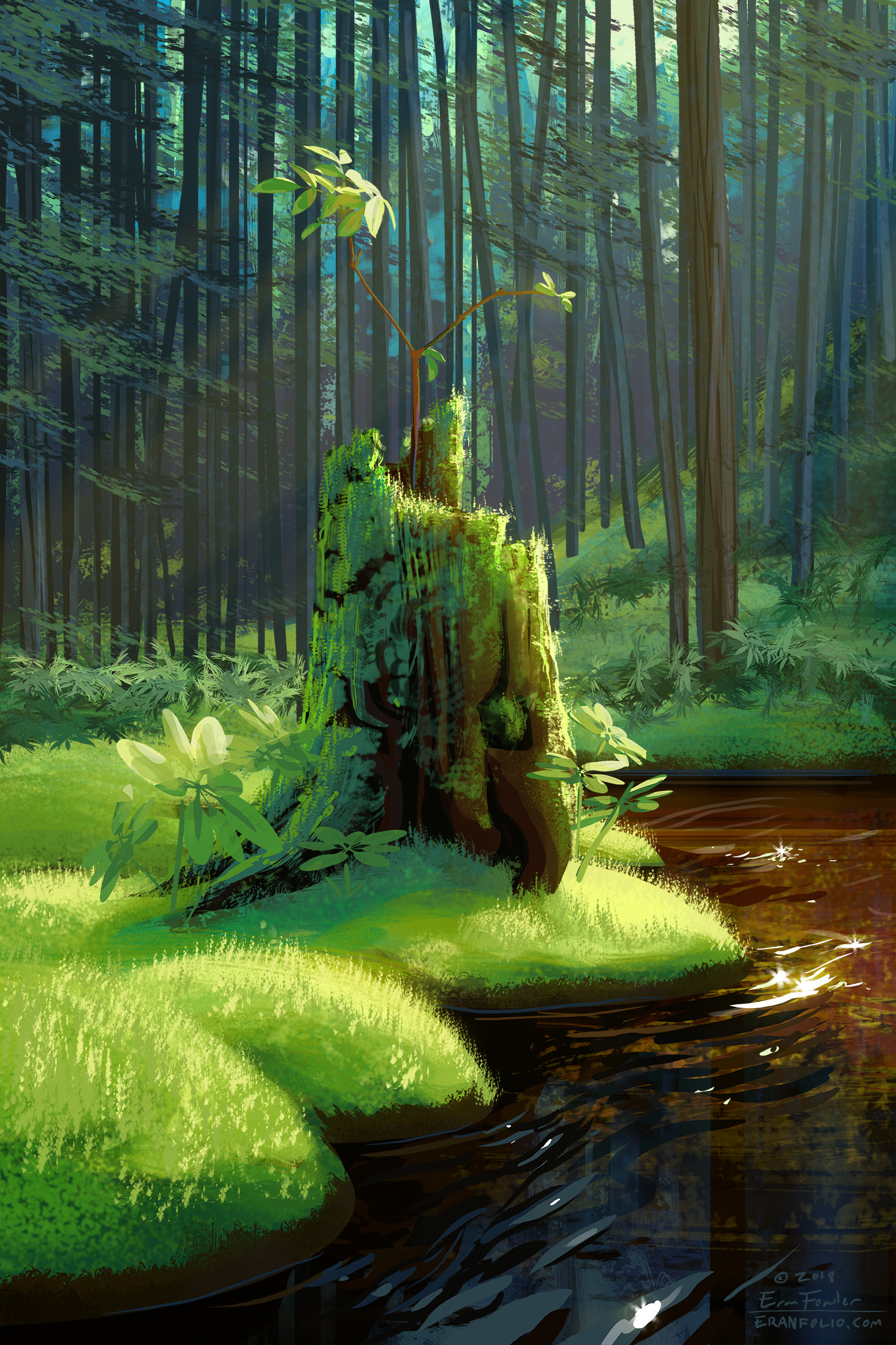 ArtStation - Forest Life