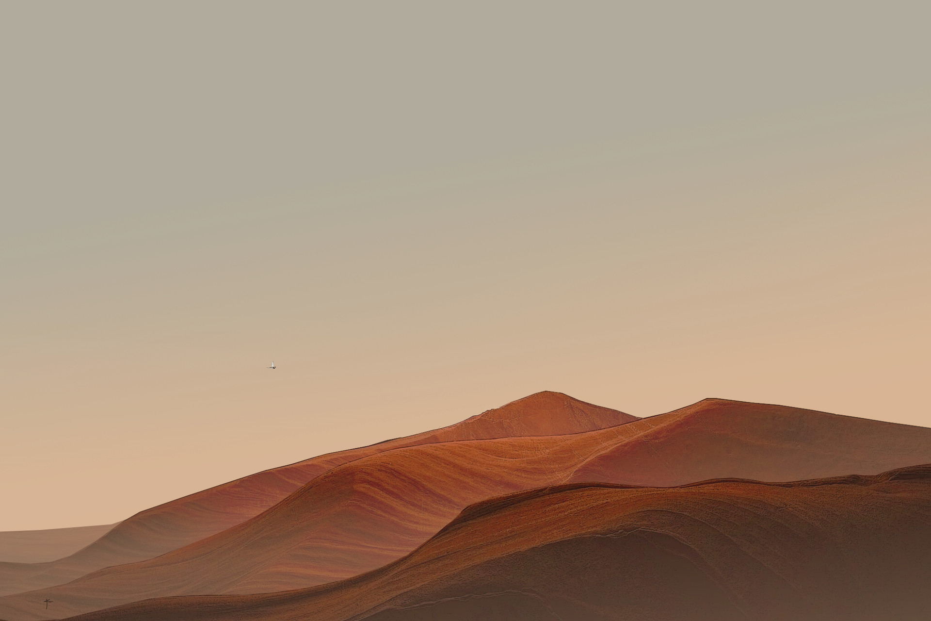 ArtStation - Red hills