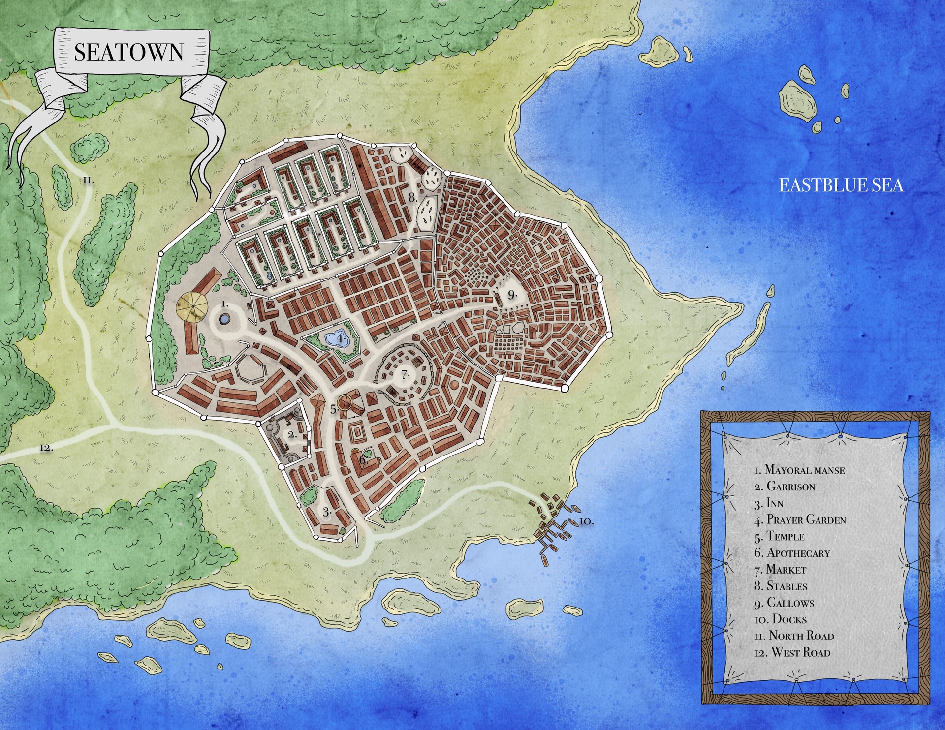 ArtStation - Seatown