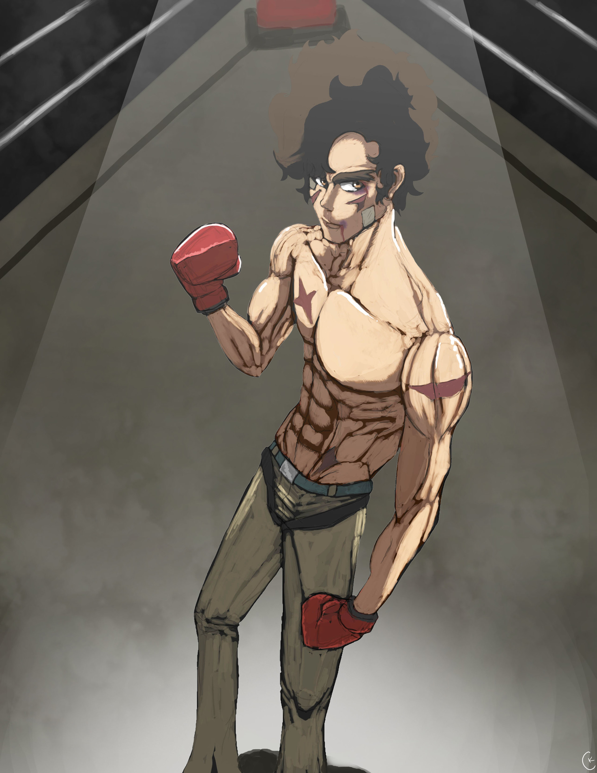 ArtStation - "Gearless" Joe ~ MEGALOBOX