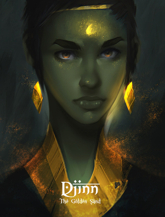 ArtStation - Djinn: The Golden Sand