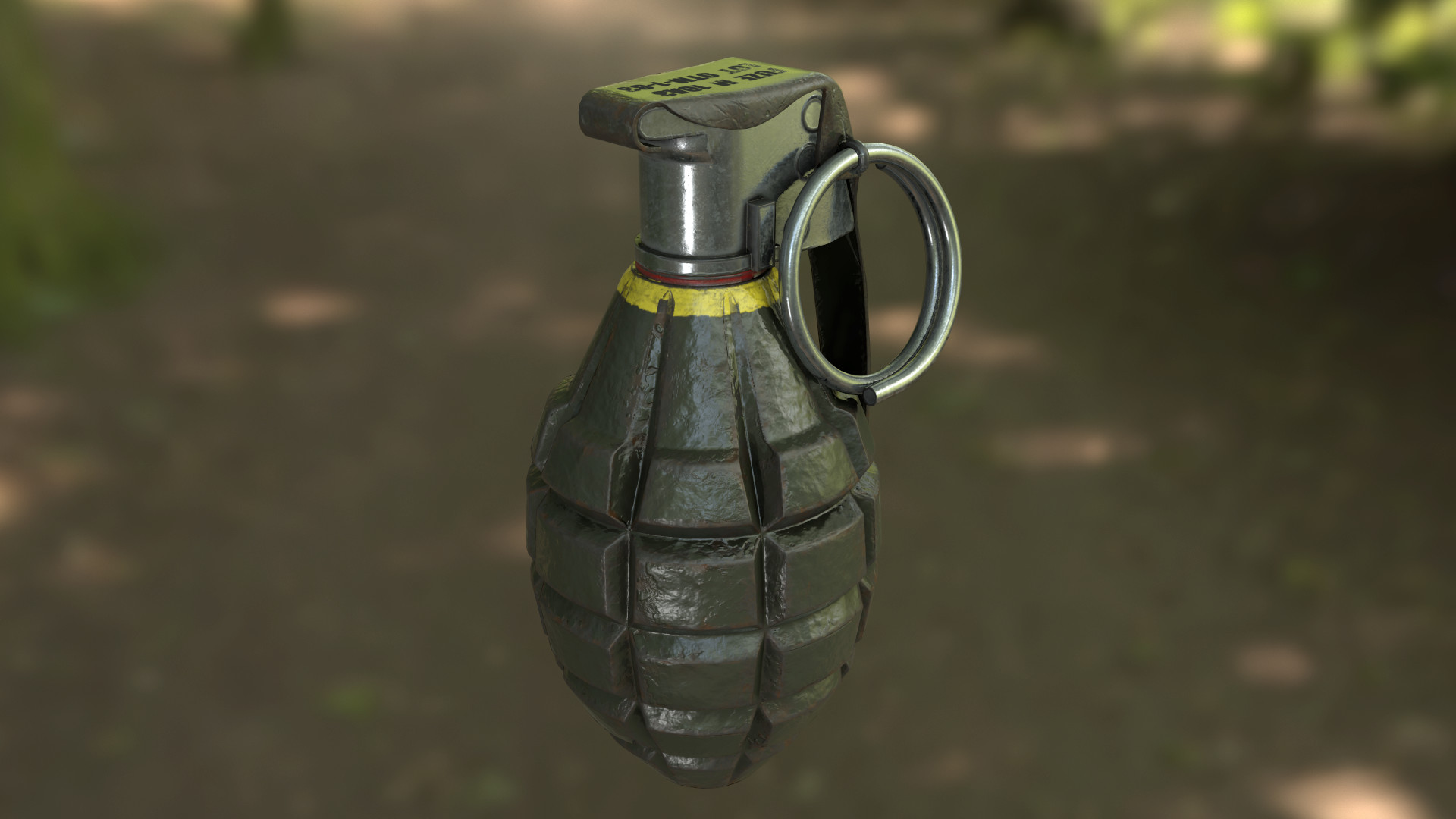ArtStation - Mk2 Frag Grenade