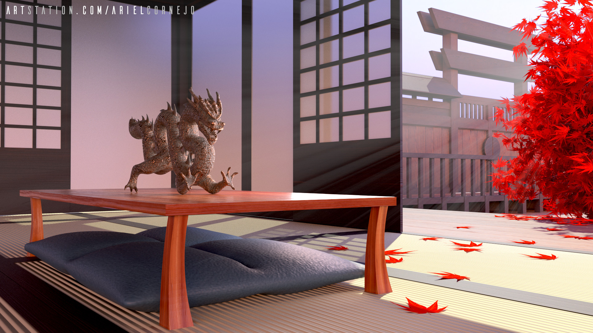 ArtStation - Japanese Home