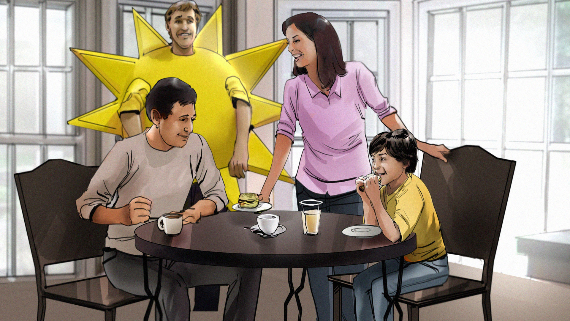 ArtStation - Jimmy Dean spot with the Sunshine guy