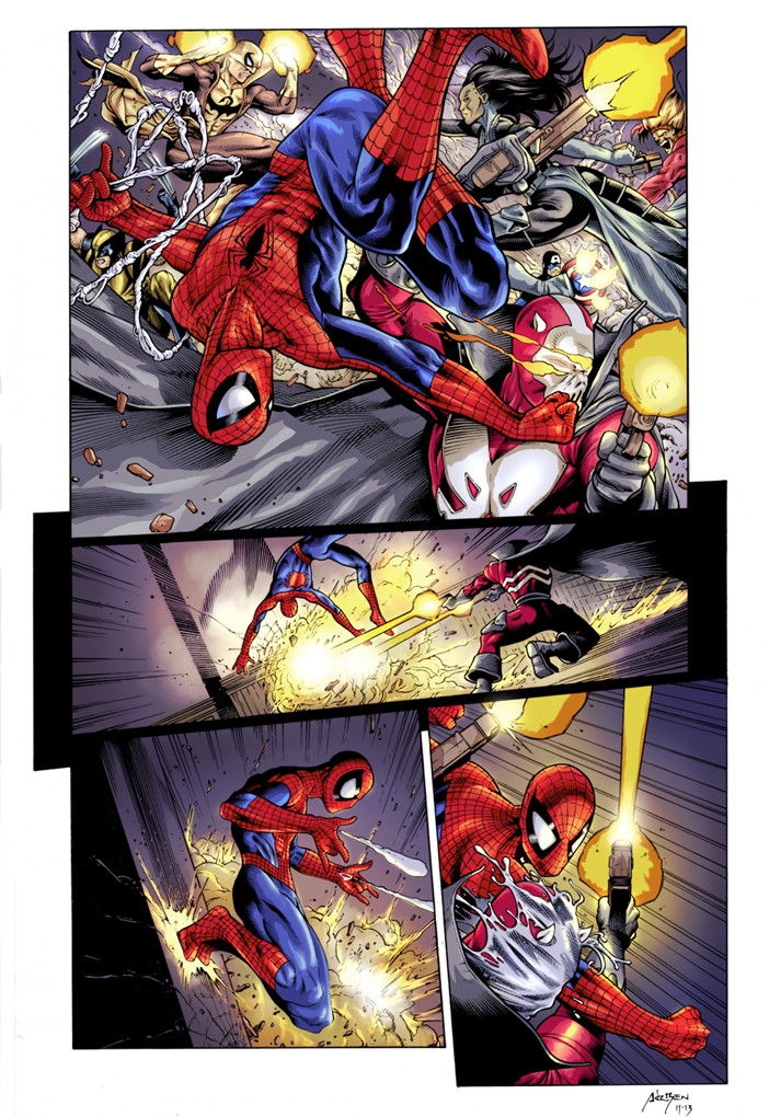 ArtStation - Avengers Colored image