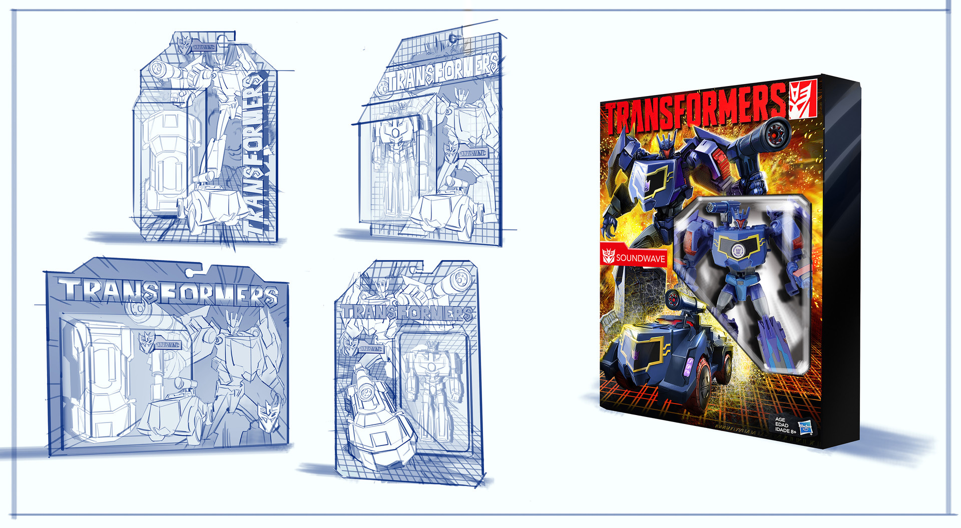 ArtStation - Soundwave packaging design concepts