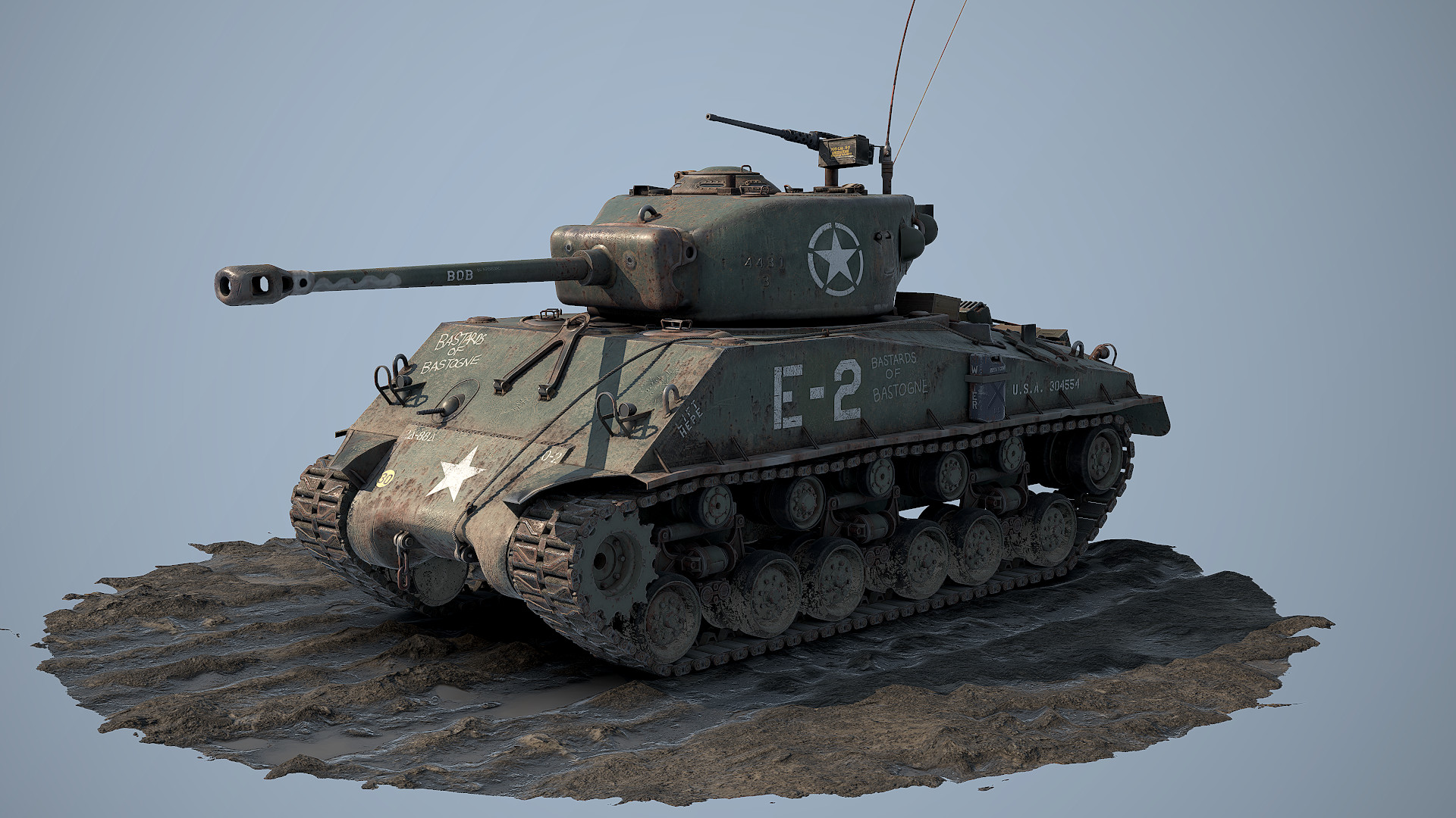 Michael Long - M4A3E8 "Easy Eight" Sherman Tank - "BOB"