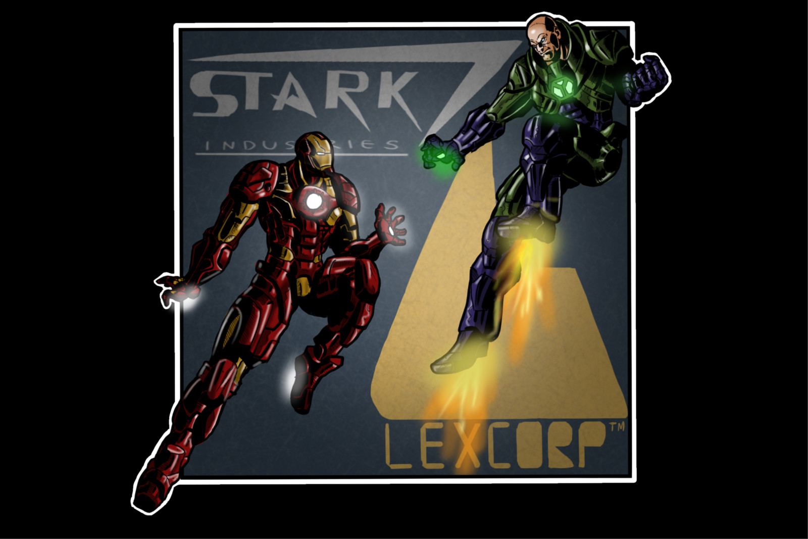 Kristian Kirilov - Marvel/DC Counterparts Fanart