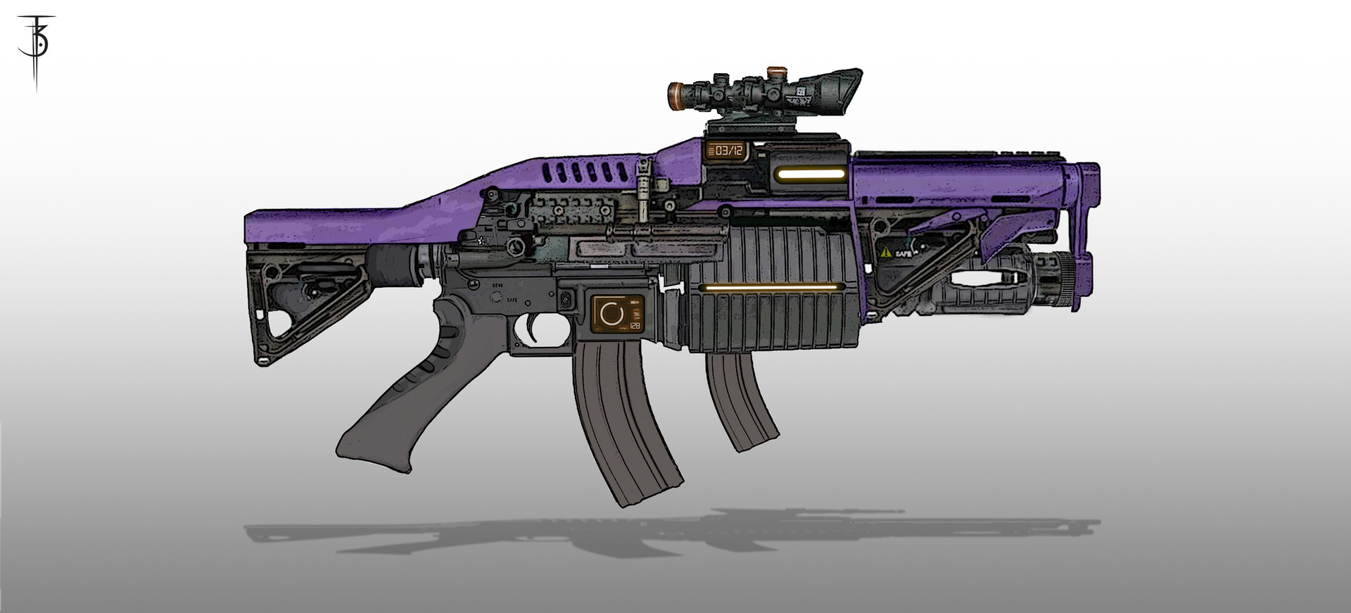 ArtStation - Purple Death