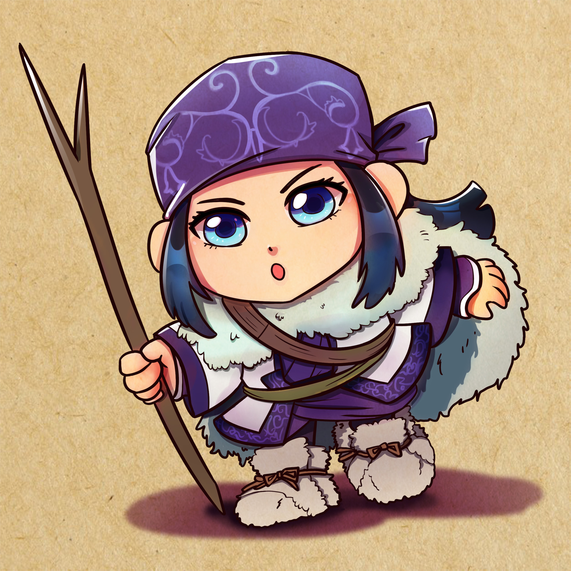 ArtStation - Golden Kamui Chibi Project (part2)