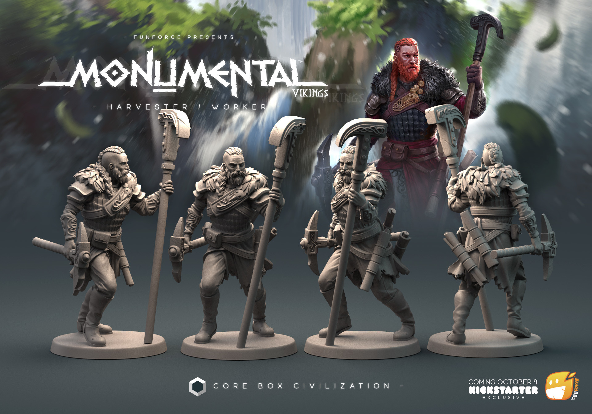 ArtStation - Viking Worker/harvester